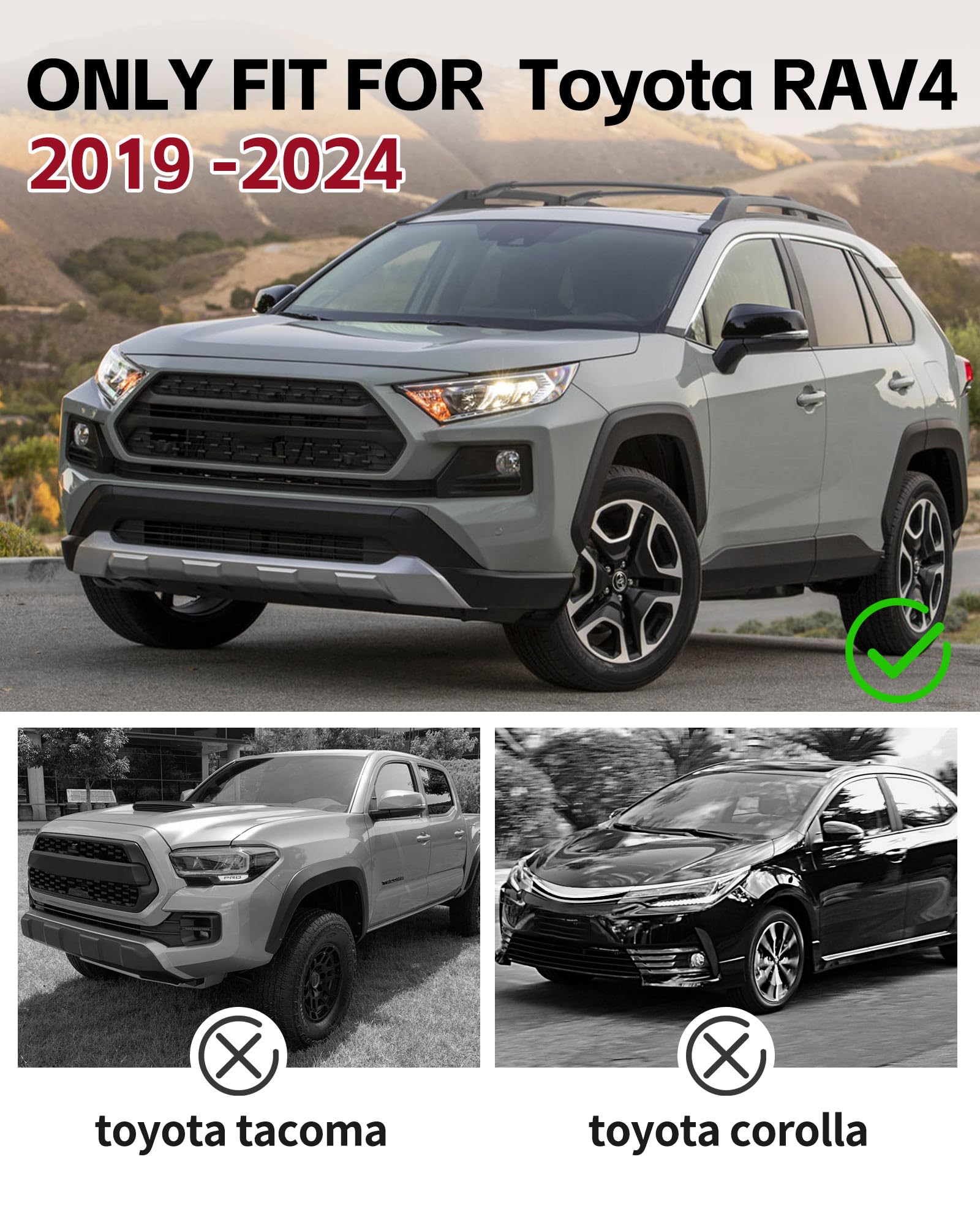 Snapklik.com : Etesan Running Boards Fit For 2019 2020 2021 2022 2023 ...