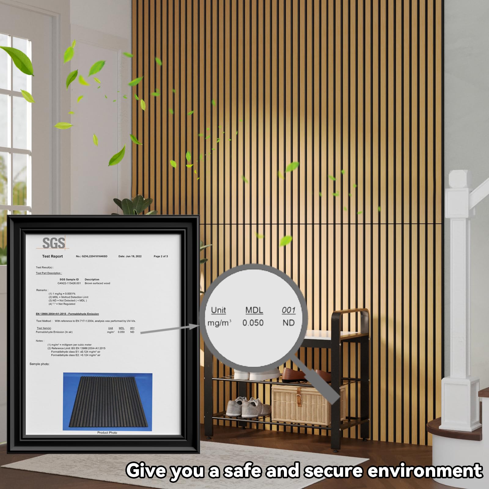 Snapklik.com : Oxdigi 3D Wood Slat Wall Panels - Decorative Fluted ...