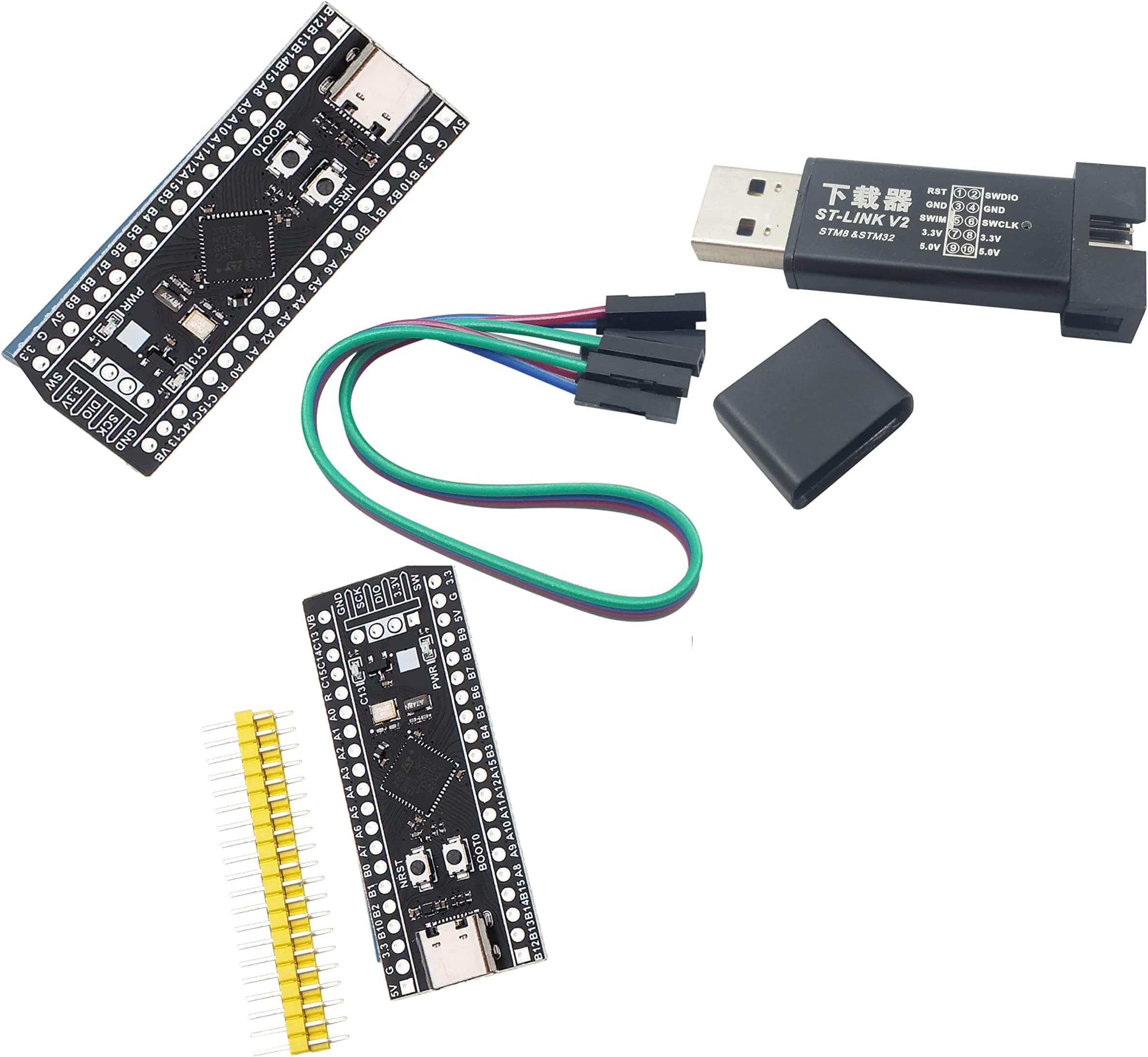 Amazon.com: [initeq] STM32 ARM STM32F103C8T6 STM32F411CEU6 Blue Pill ...