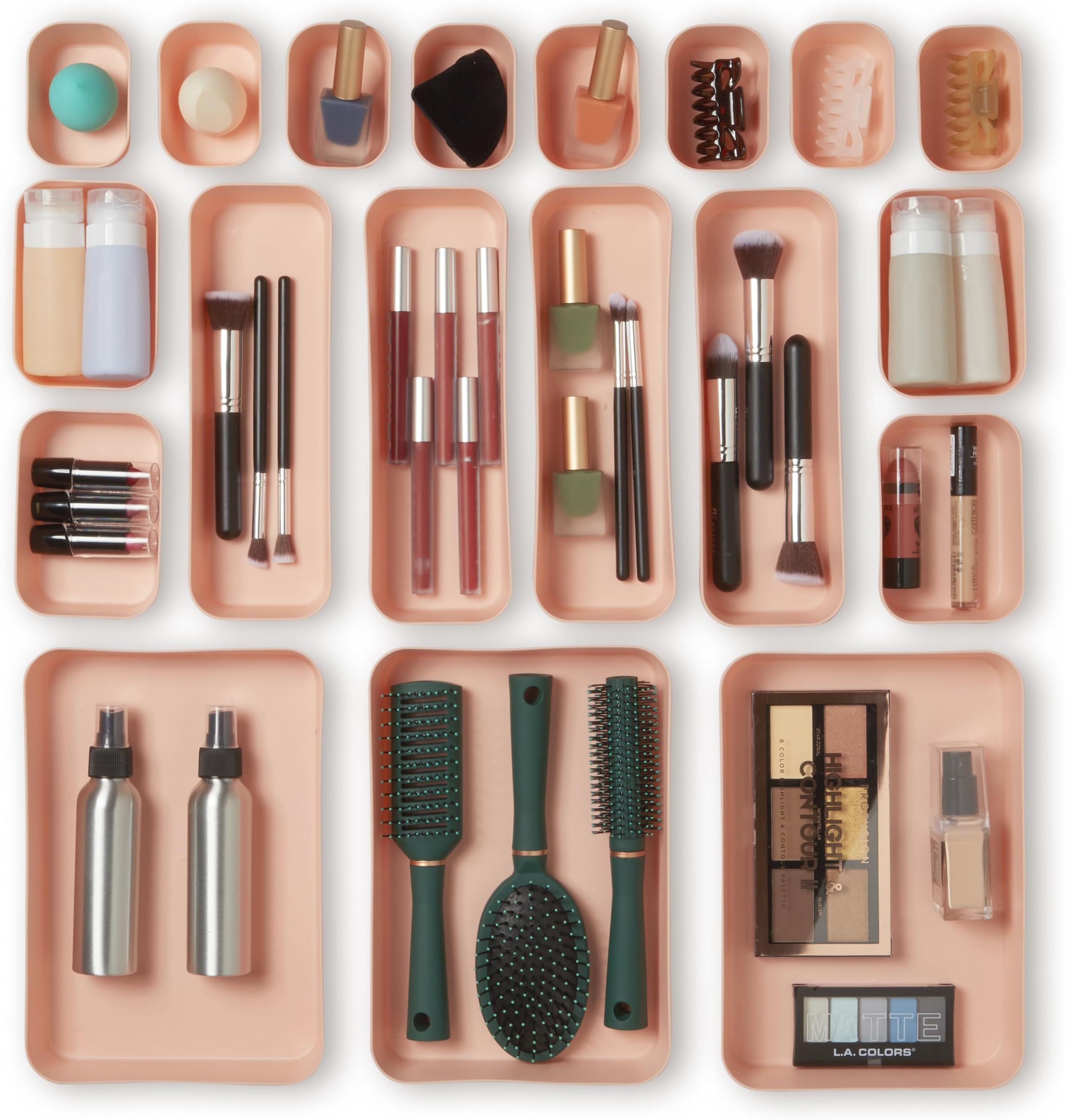 Amazon.com - Yagizaai Shallow Drawer Organizer, 2 Pack Expandable ...