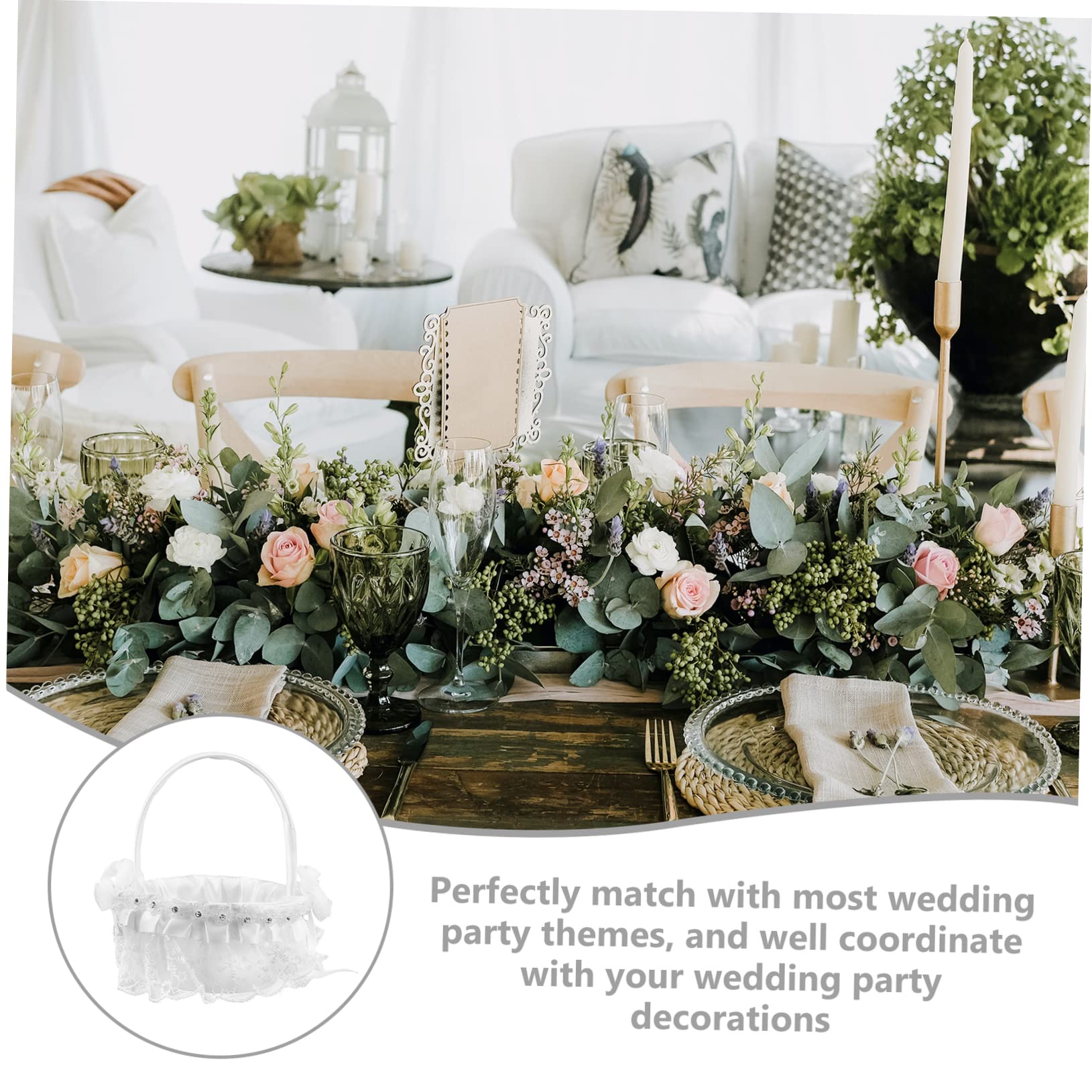 Basket Wedding Bubbles