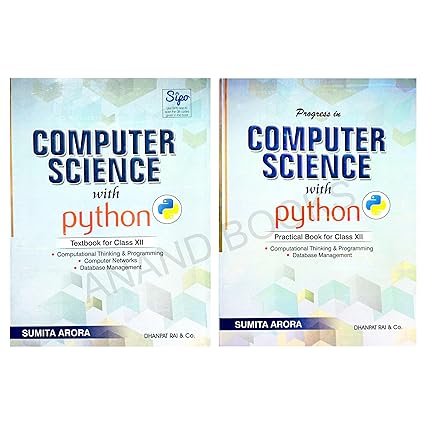 Sumita Arora Class 12 Computer Science Python 2025-26 CBSE Examinations | Progress in Computer ...