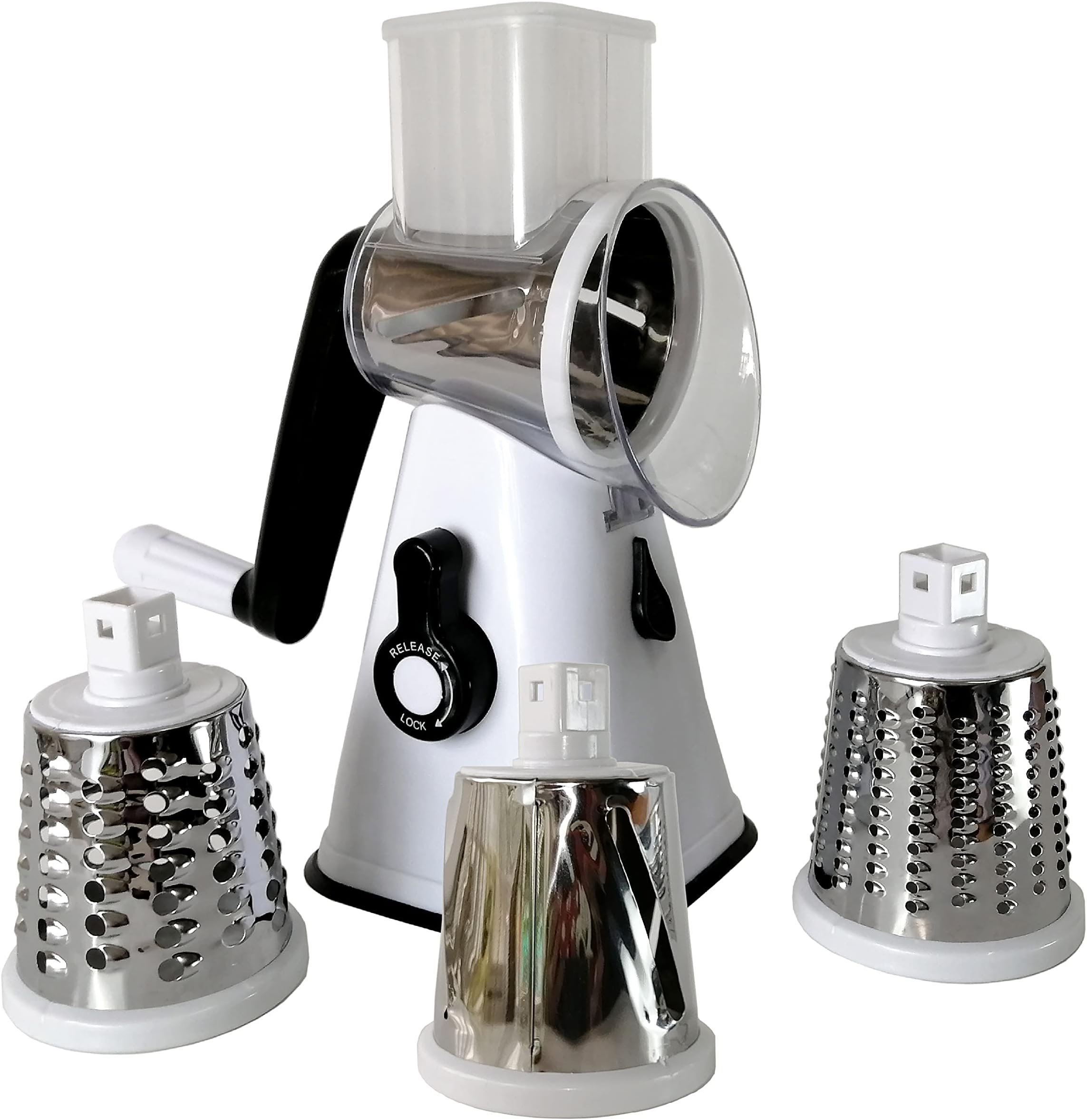 NJTFHU Commecial - Rallador de queso, 550 W, trituradora de alimentos ...