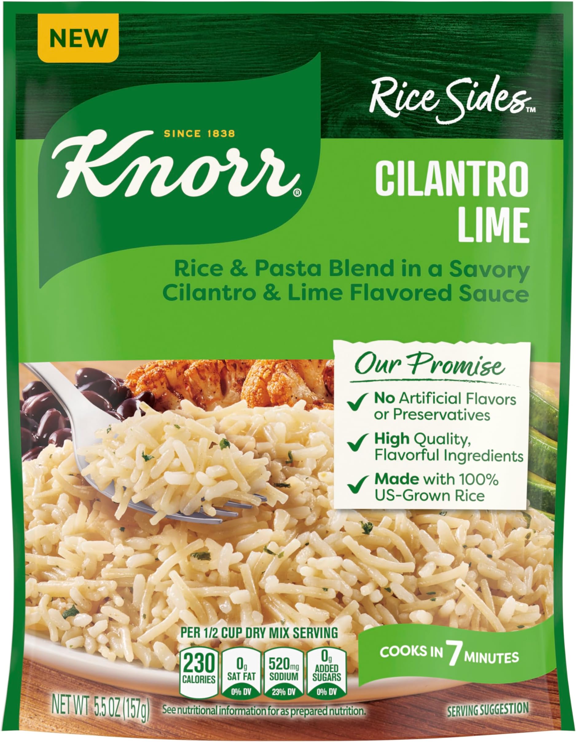 Amazon.com : Knorr Rice Sides For a Tasty Rice Side Dish Chicken Long ...