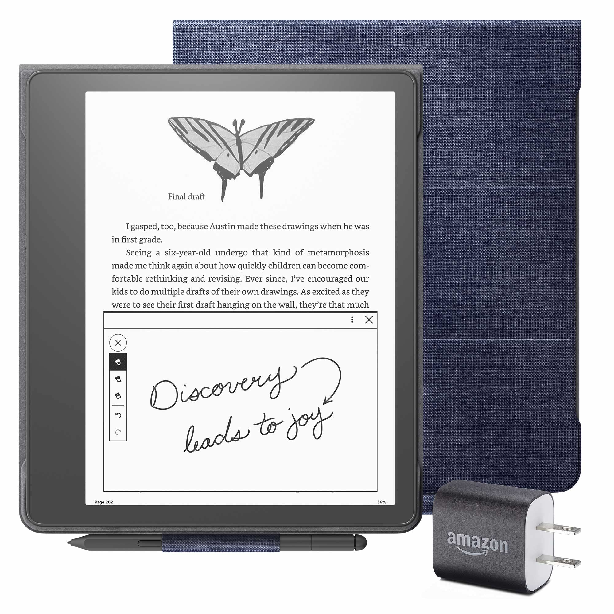 Amazon Official: Kindle Scribe Essentials Bundle including Kindle ...