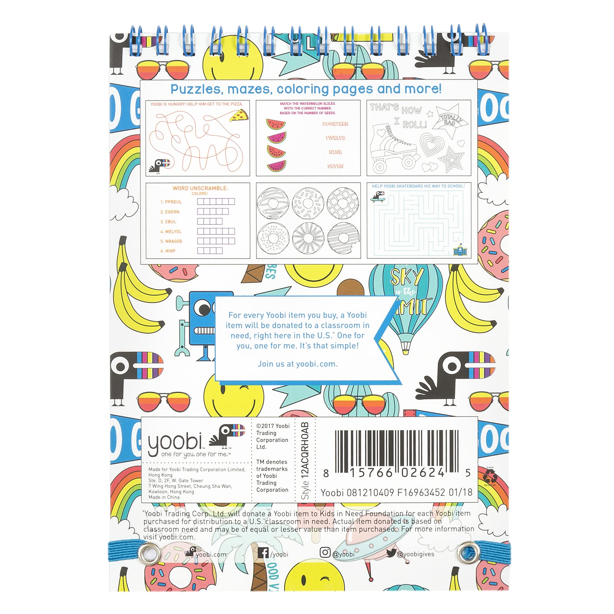 Snapklik.com : Yoobi The Ultimate Activity Book 100 Fun-Filled Pages Of ...