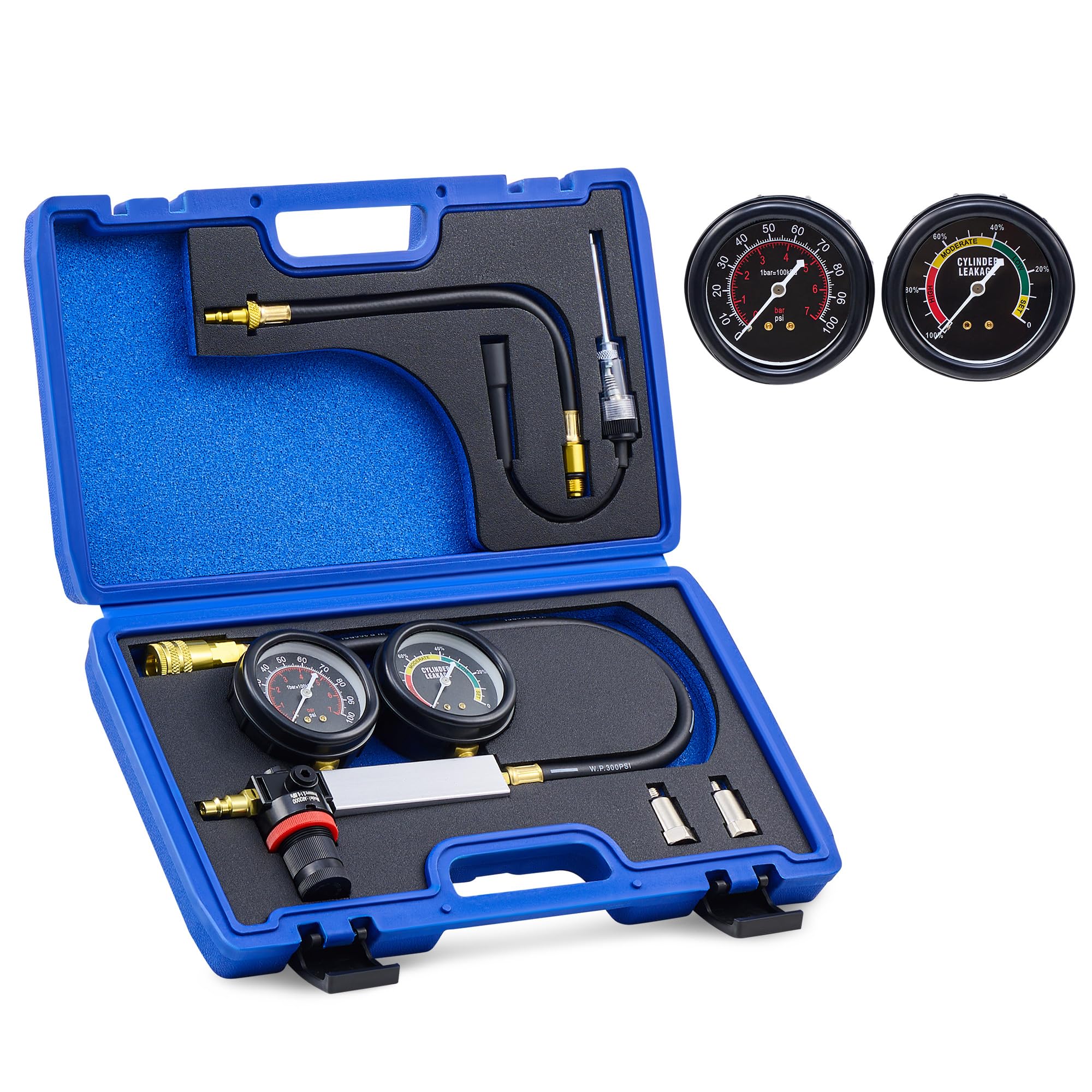 Orion Motor Tech Cylinder Leak Down Tester Kit, Automotive Engine ...