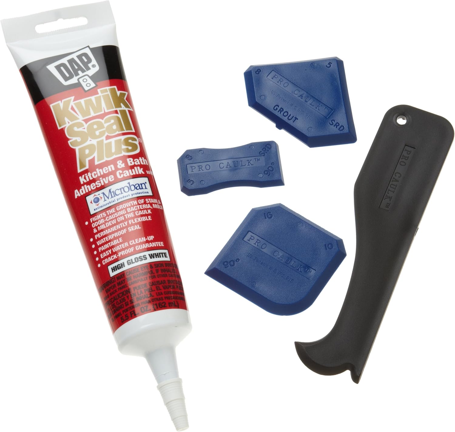 Pro Caulk Complete Caulking Kit (As Seen On TV) - Hand Caulking Guns ...