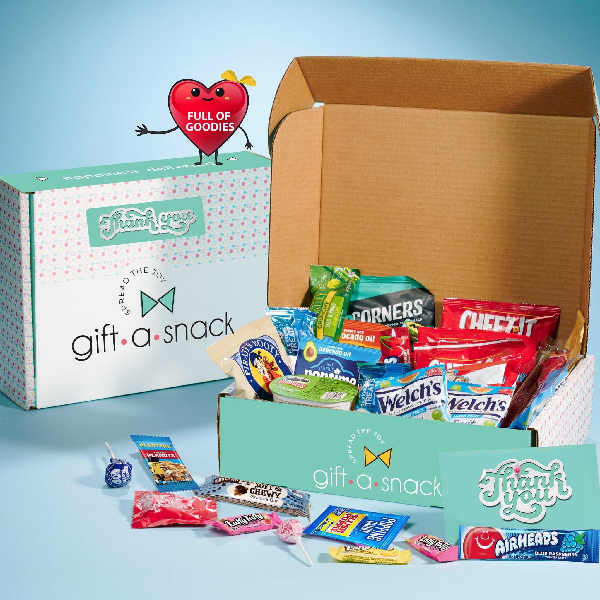 Snapklik.com : Gift A Snack - Thank You Snack Box Variety Pack Care ...