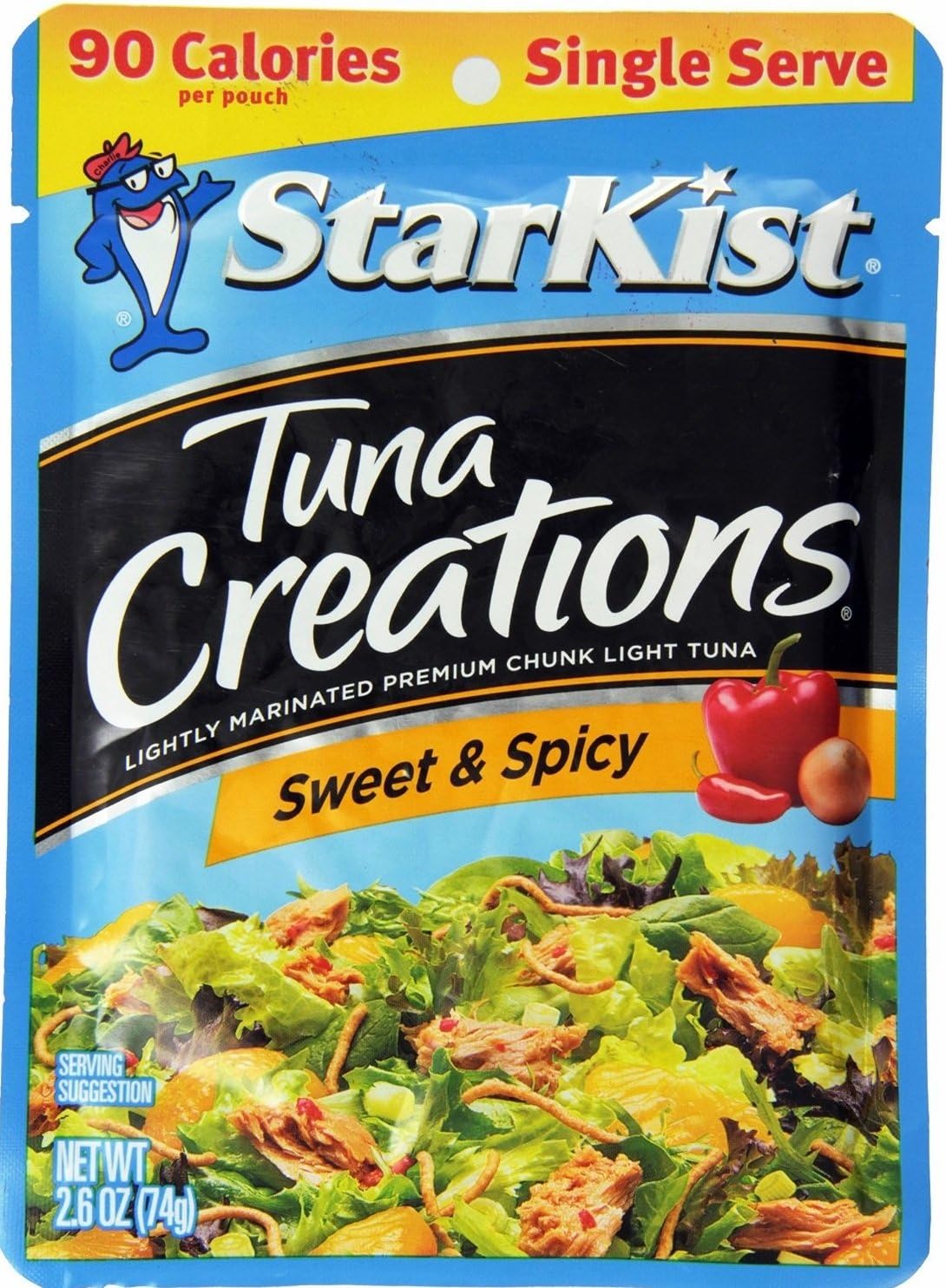 Amazon.com : Starkist Tuna Creations, Sweet & Spicy, Single Serve 2.6 ...