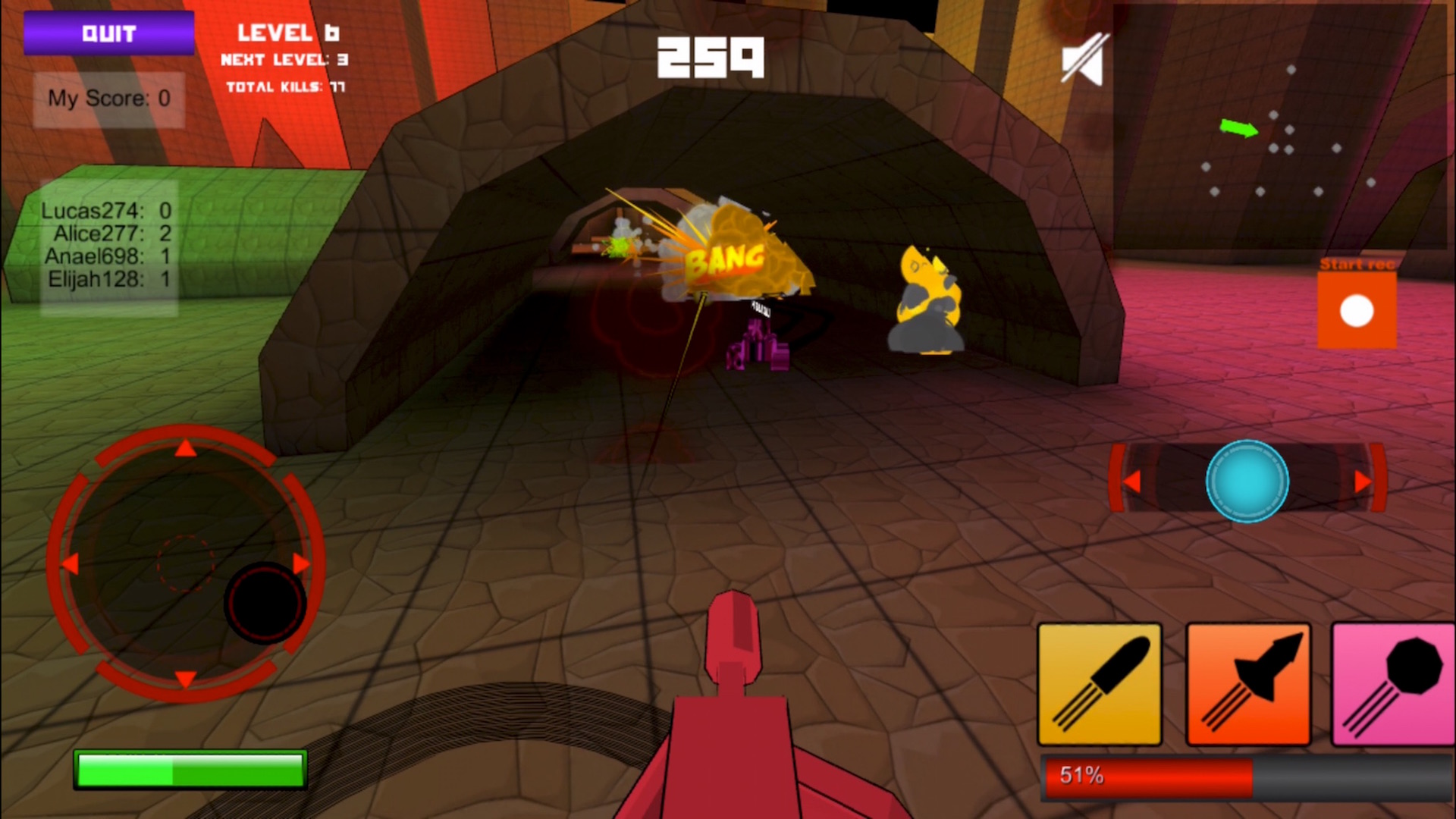 Pixel Tank 3D - Multiplayer Shooter (Kindle Tablet & Kindle Fire Phone ...