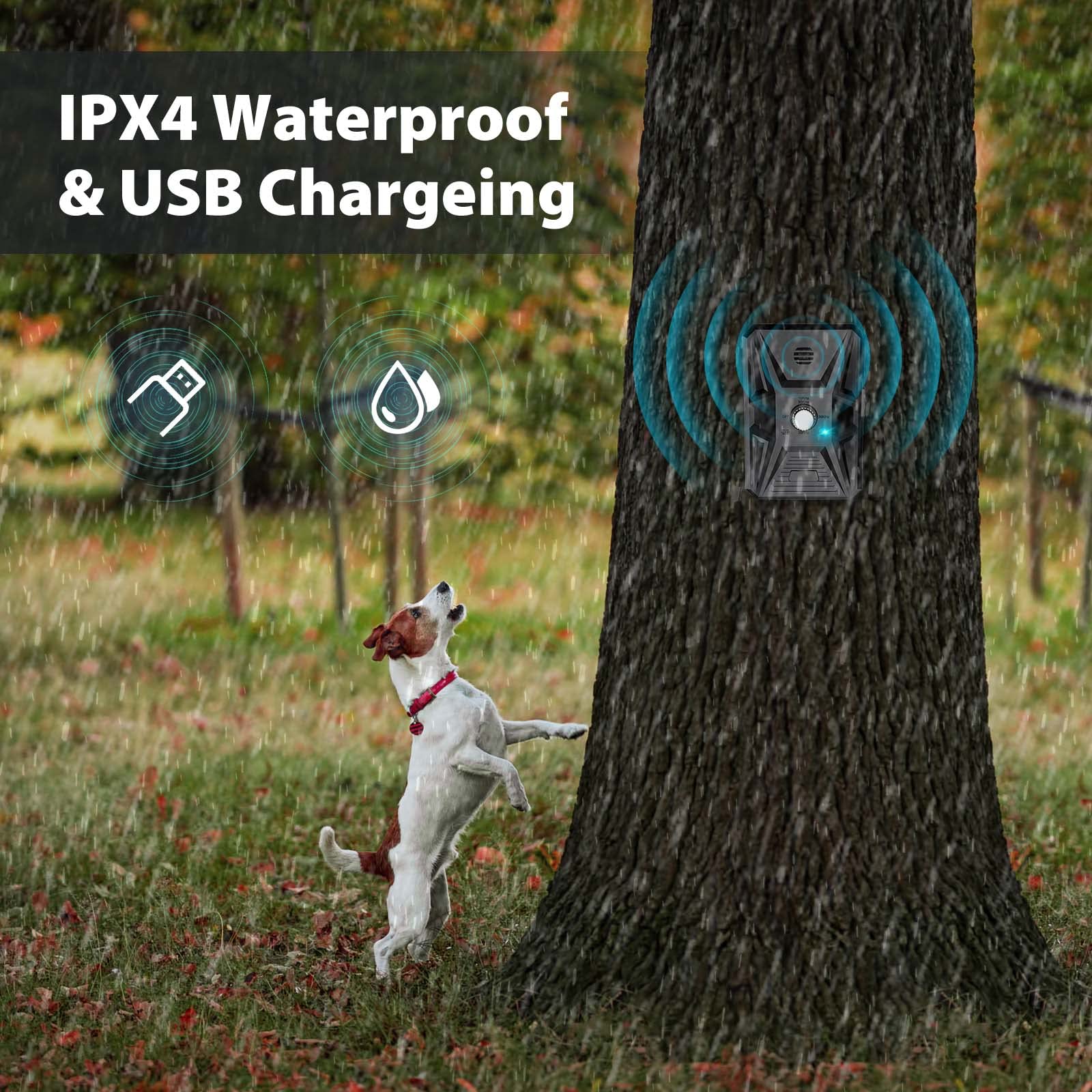 No Barking Device For Dogs Ultrasonic Anti Barking Device - 3 Mode Dog ...