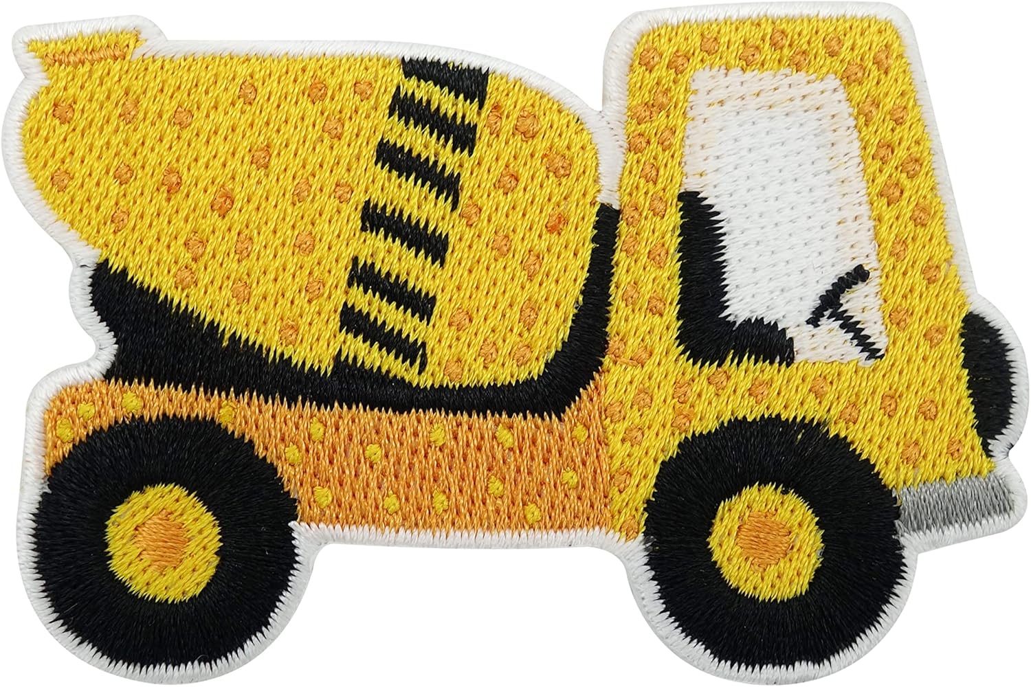 Finally Home Betonmischer Kinder LKW Patch zum Aufbügeln | Bagger Patches, Jungs Bügelbild ...