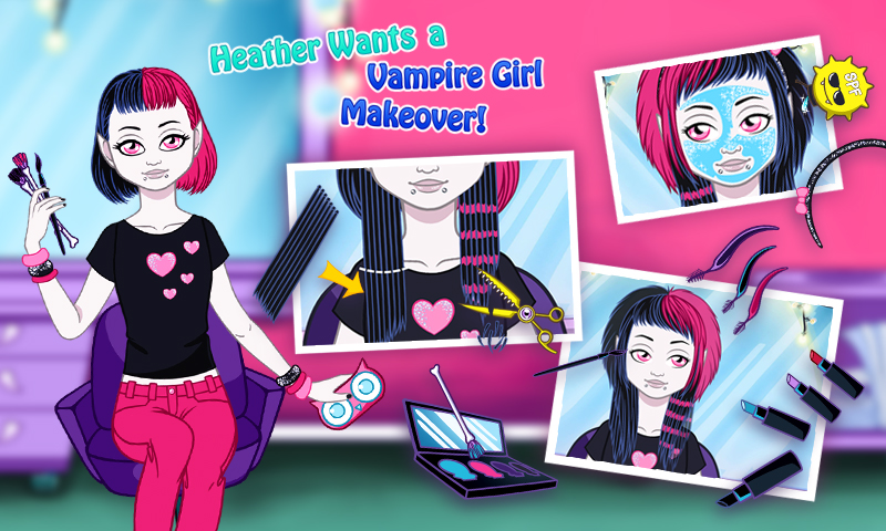 Miss Monster Hollywood Salon – Cute & Scary Celebrity Style Makeover ...