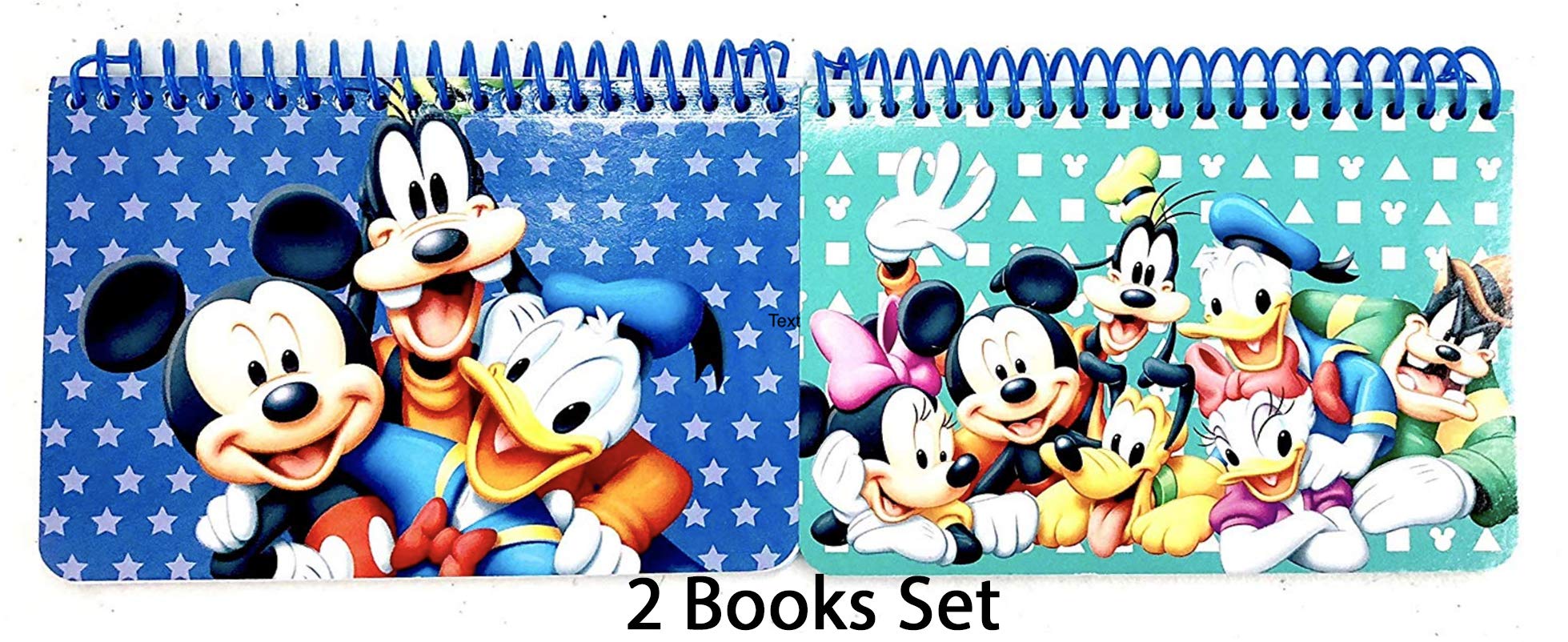 Eemrald DISNEY MICKEY MOUSE SPIRAL AUTOGRAPH BOOKS - 2 BOOKS SET ...