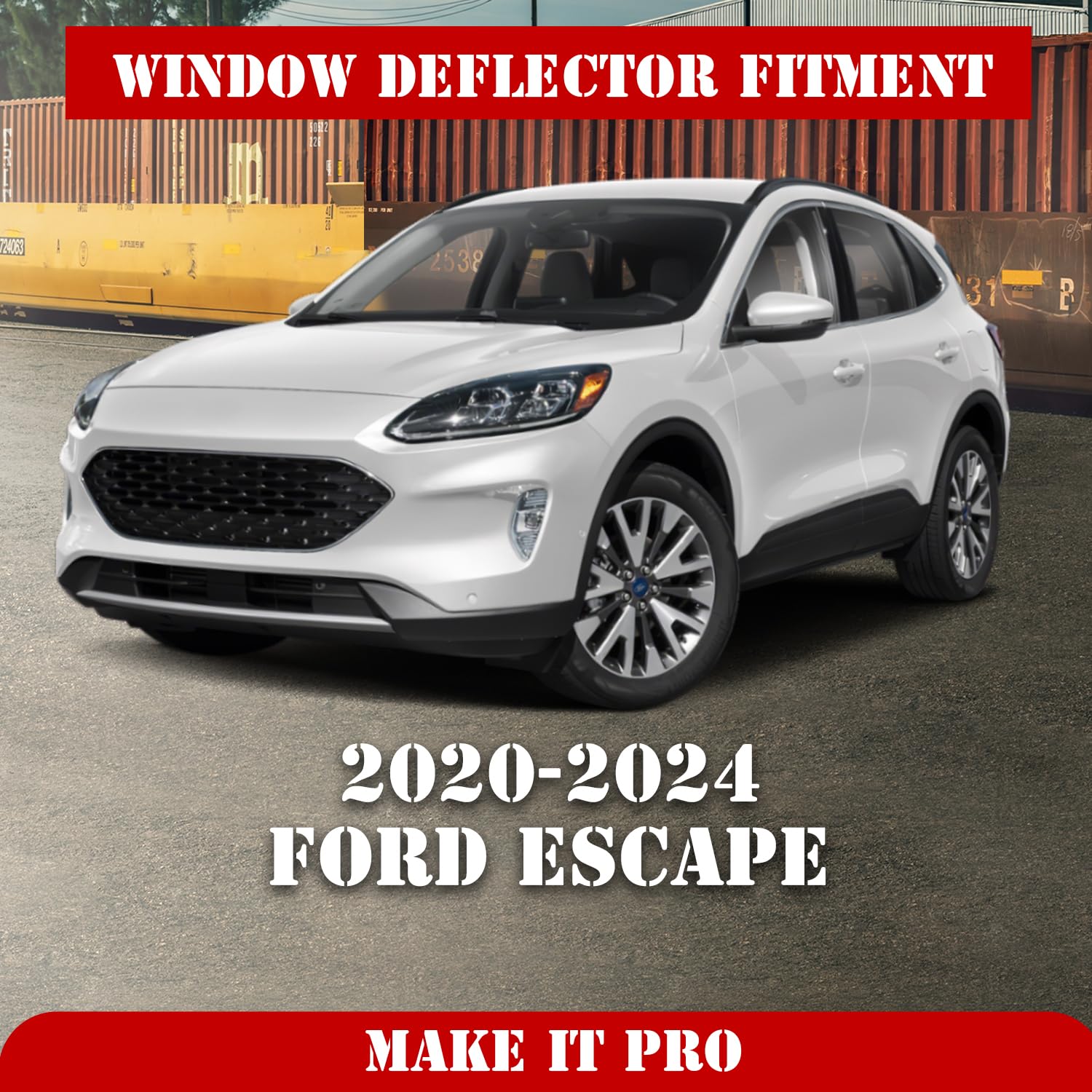 Snapklik.com : KitsPro Window Deflector Rain Guards For 2020-2023 Ford ...