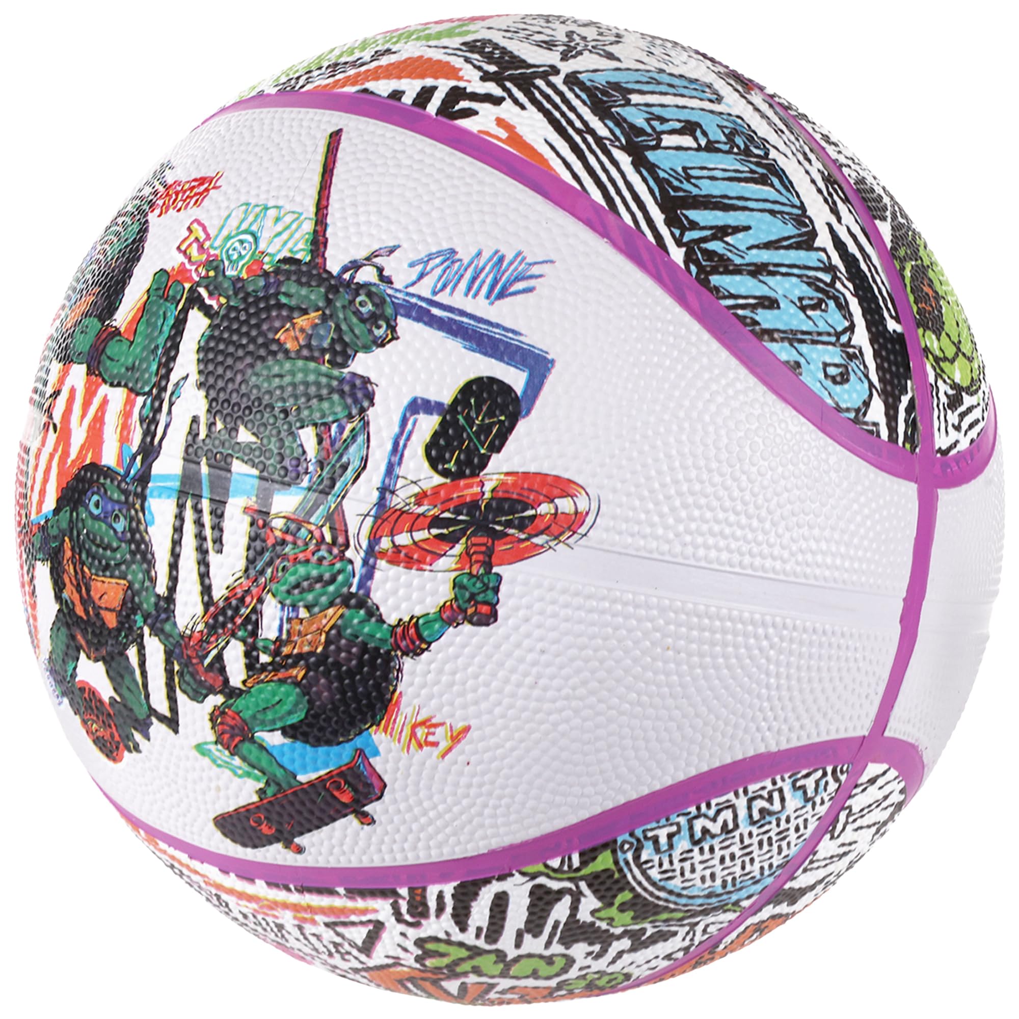 Tortuga Ninja Sosteniendo Una Pelota De Baloncesto