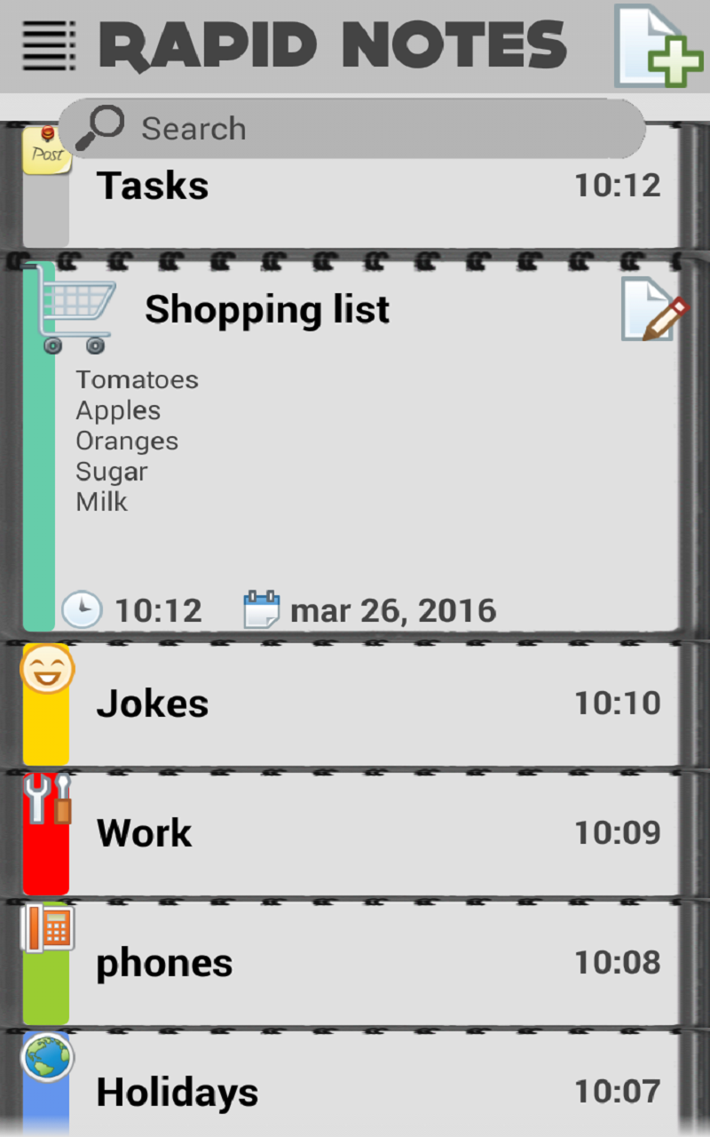 Rapid Notes - App on Amazon Appstore