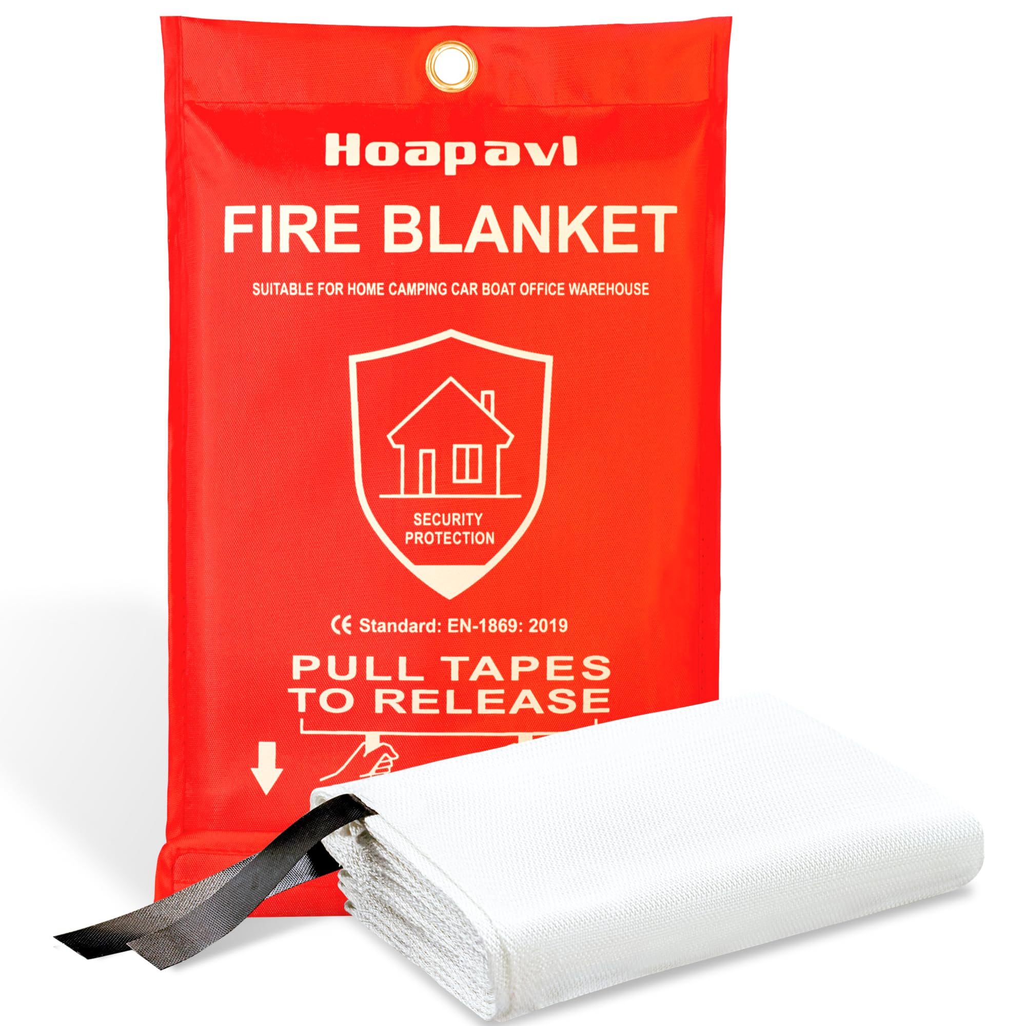 Amazon.com: Hoapavi Emergency Fire Blanket, 40” x 40” Fire Blanket for ...