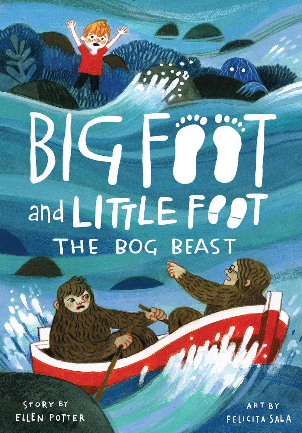 Amazon.com: The Bog Beast (Big Foot and Little Foot #4): 9781419743238 ...