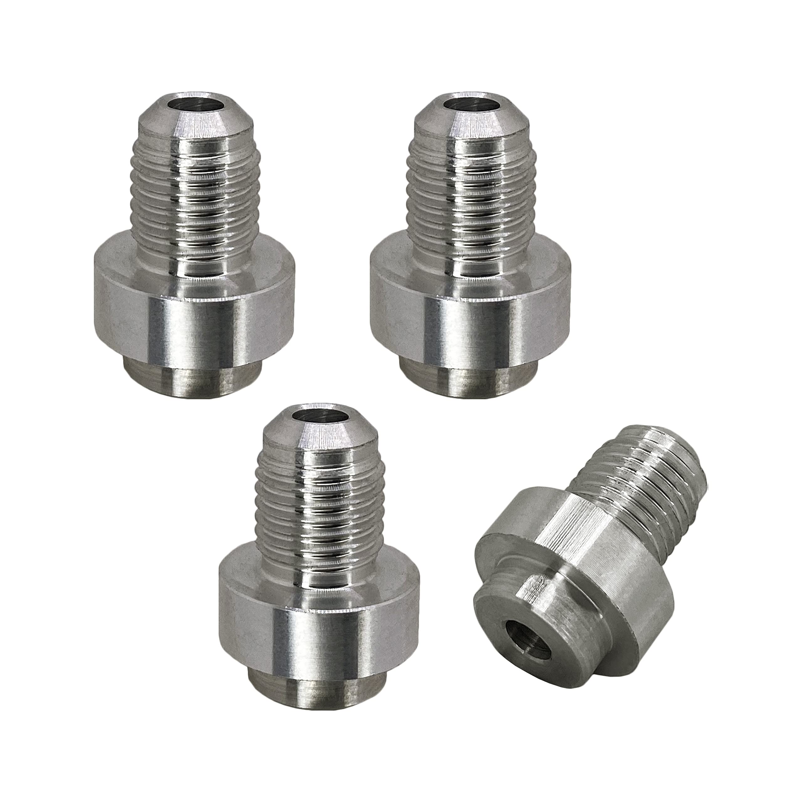 Amazon.com: AN3 Weld On Bung Stainless Steel Male Flare Weldable Fuel ...