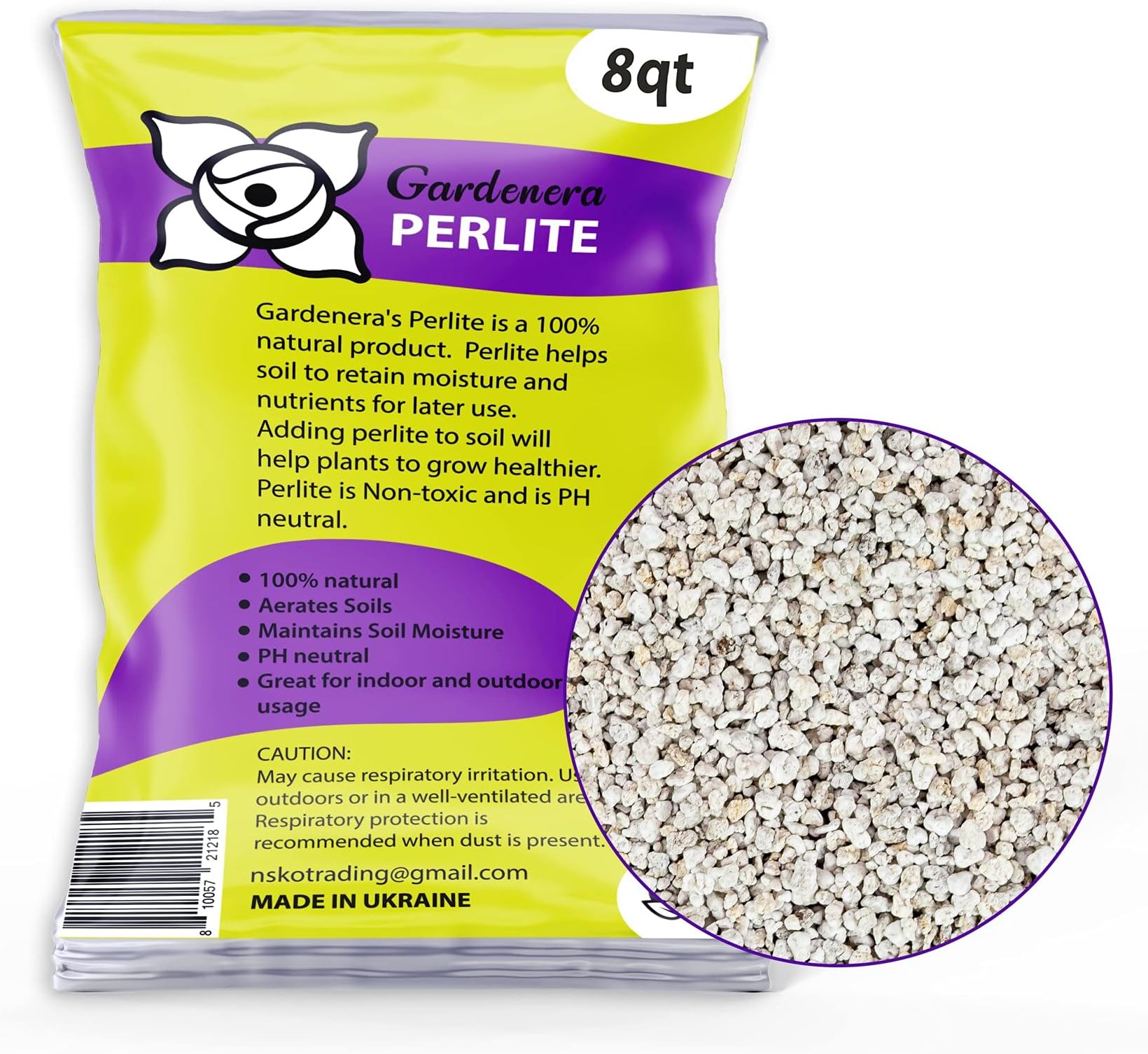 Amazon.com : Perlite 2.5 Gallon - Fine : Patio, Lawn & Garden