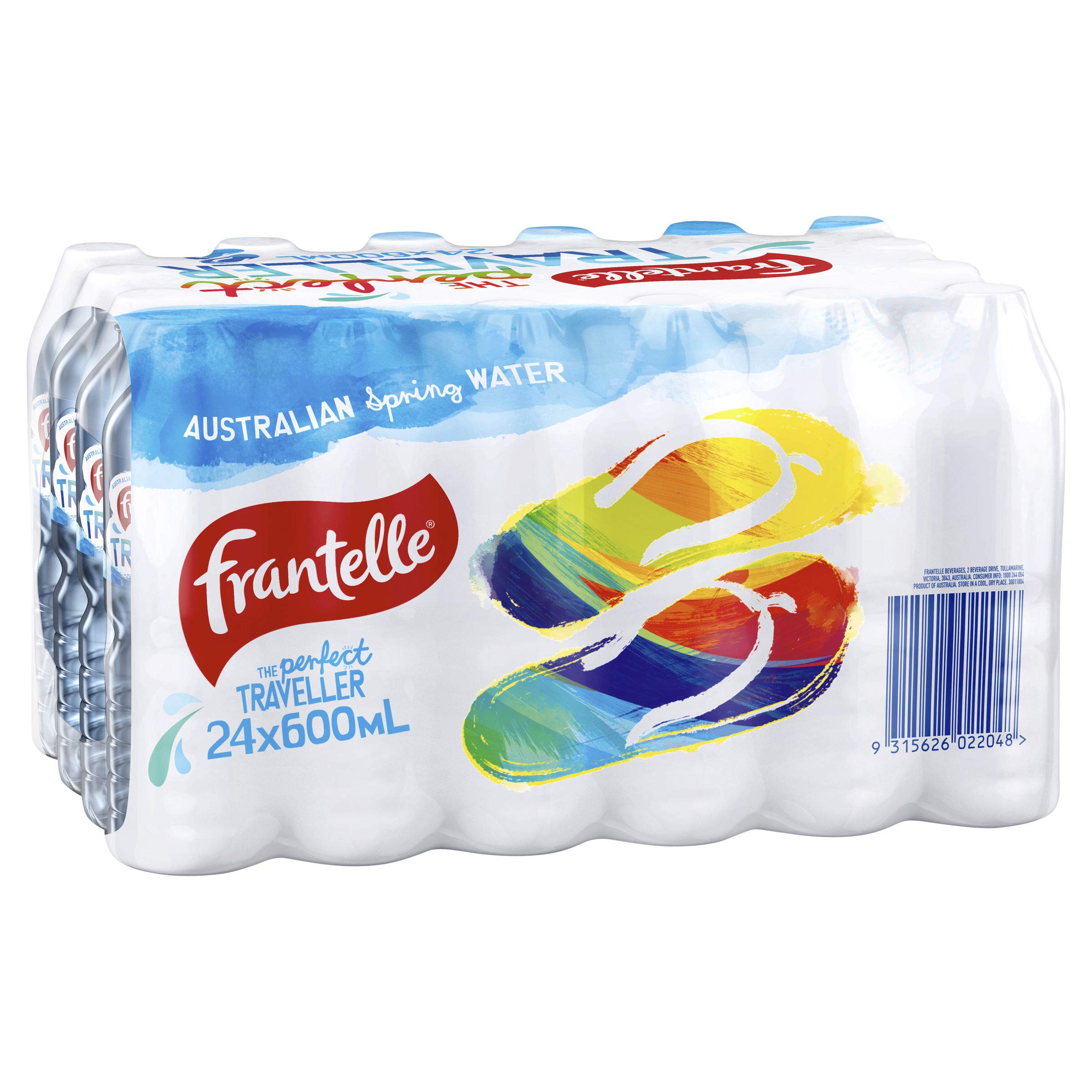 Frantelle Spring Water, 24 x 600ml : Amazon.com.au: Pantry Food & Drinks