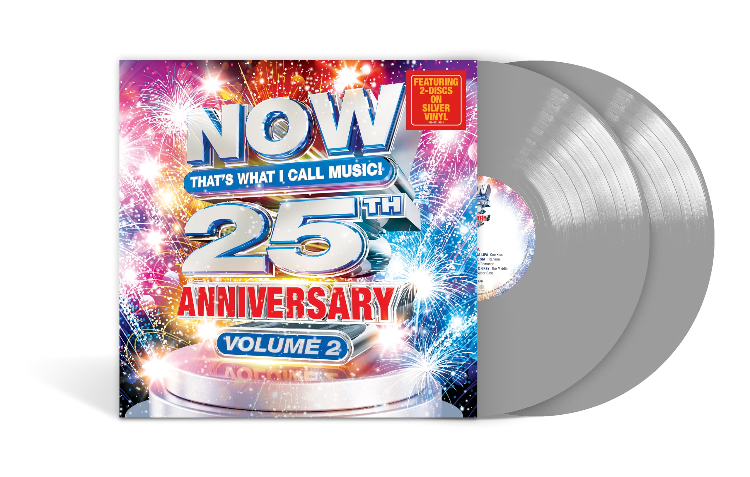 Amazon.com: NOW 25th Anniversary, Volume 2[Silver 2 LP]: CDs & Vinyl