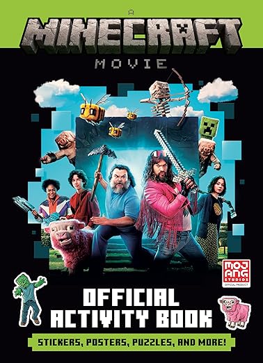 A MINECRAFT MOVIE Official Activity Book: Random House, Random House ...