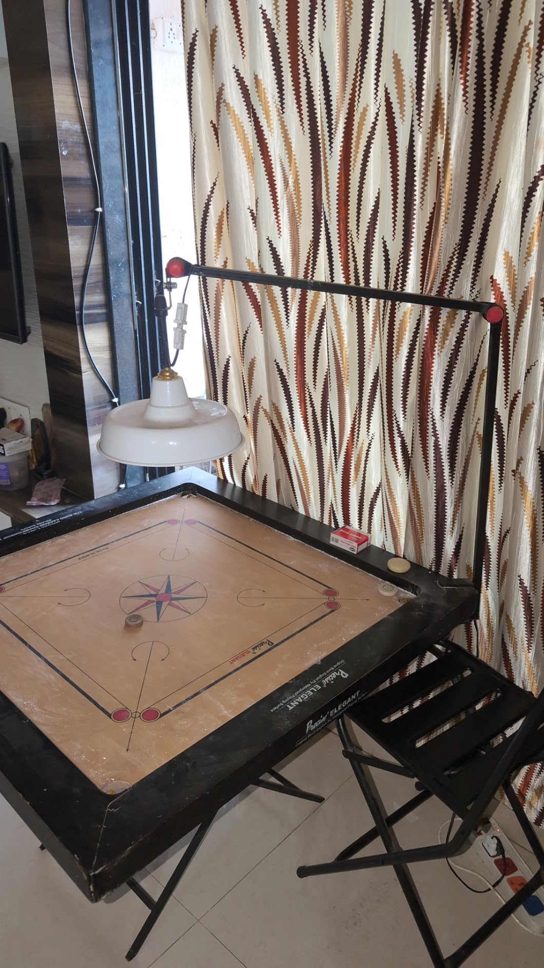 Buy KD Kid, Adult Professional Portable Carrom Board Lamp Shade Online ...