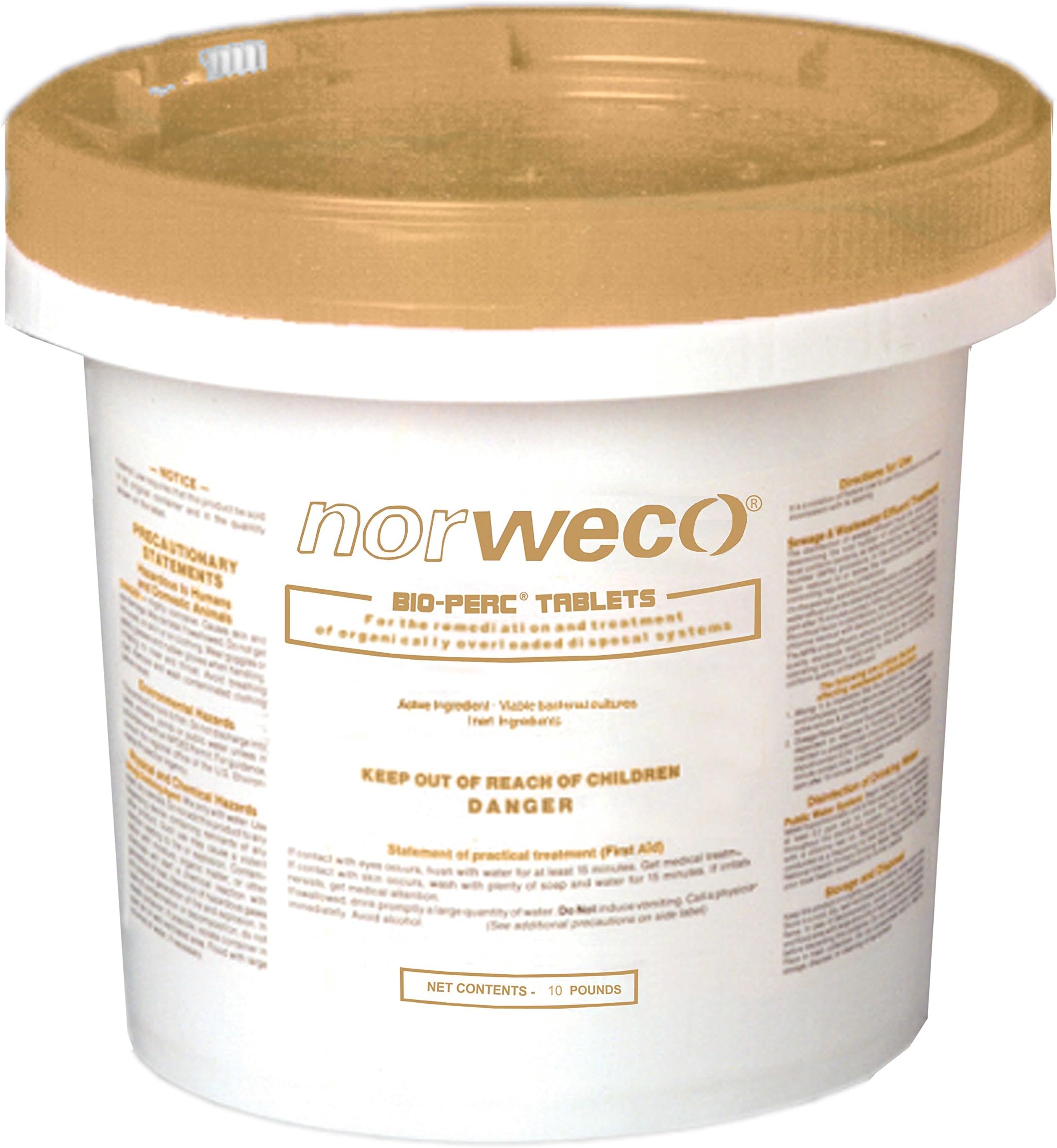 Amazon.com: Norweco 10lb. Bio-Perc Remediation Tablets : Health & Household