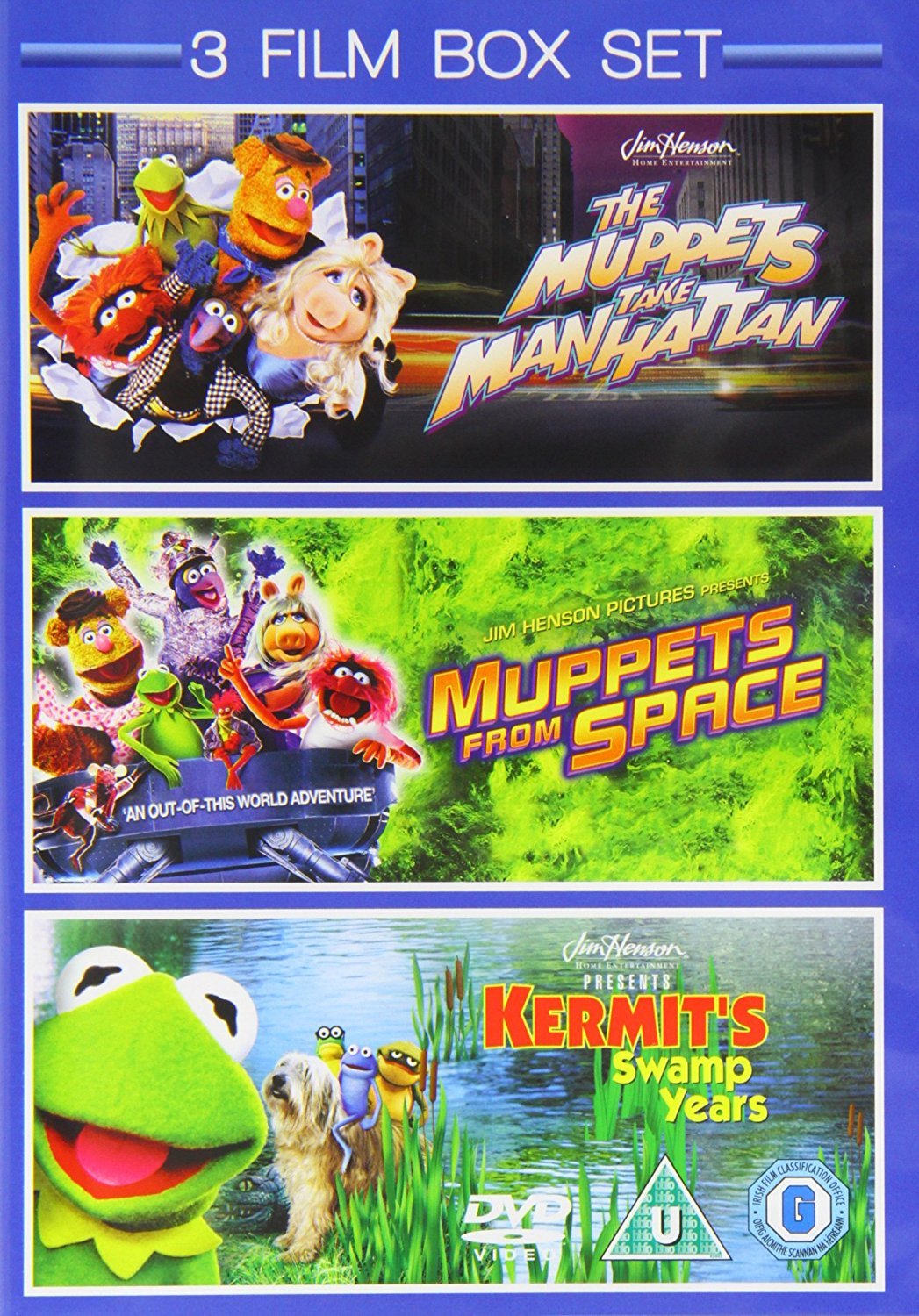 3 Film Box Set: Muppets Take Manhattan / Muppets From Space / Kermit's ...