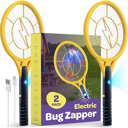 Amazon.com : ZAP iT! Electric Fly Swatter Racket & Mosquito Zapper ...