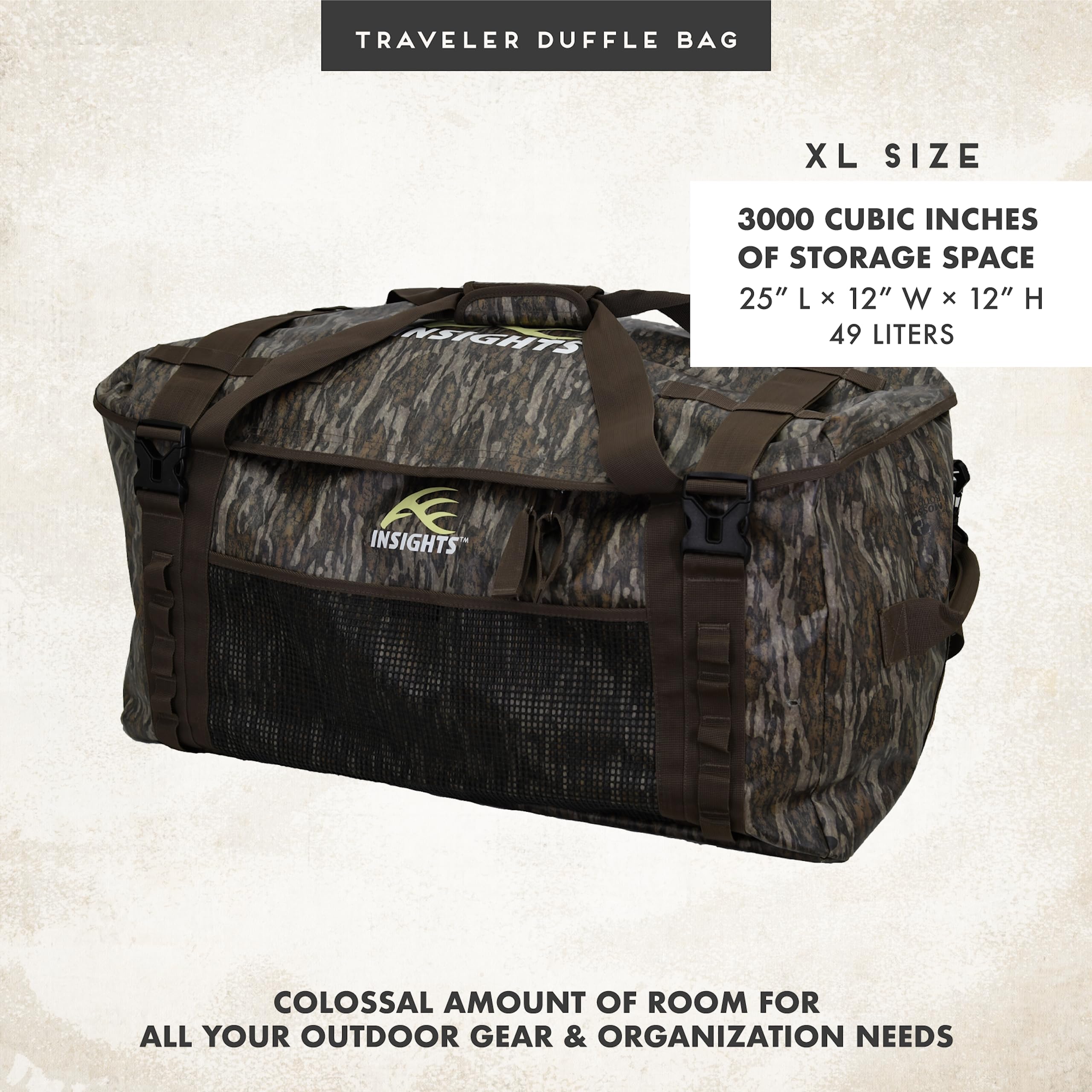 Snapklik.com : Hunting By Frogg Toggs The Traveler Gear Bag, All Around ...