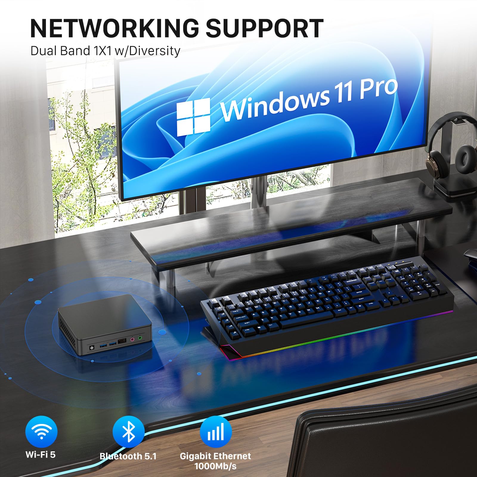 Snapklik.com : Intel NUC 11, NUC11ATKC4 Atlas Canyon Win11 Pro Mini PC ...