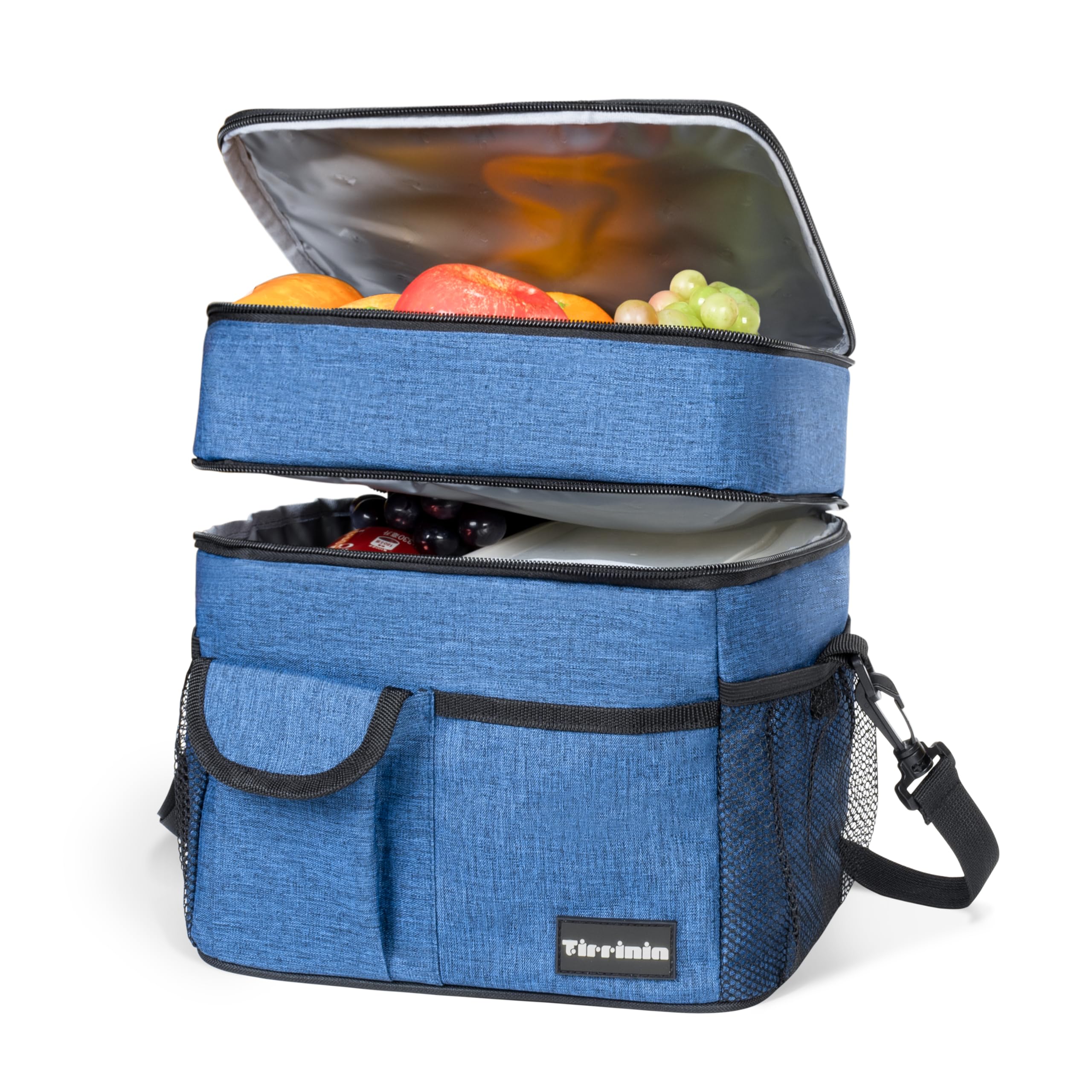 Amazon.com: Tirrinia Large Insulated Lunch Box for Women Men, Double ...