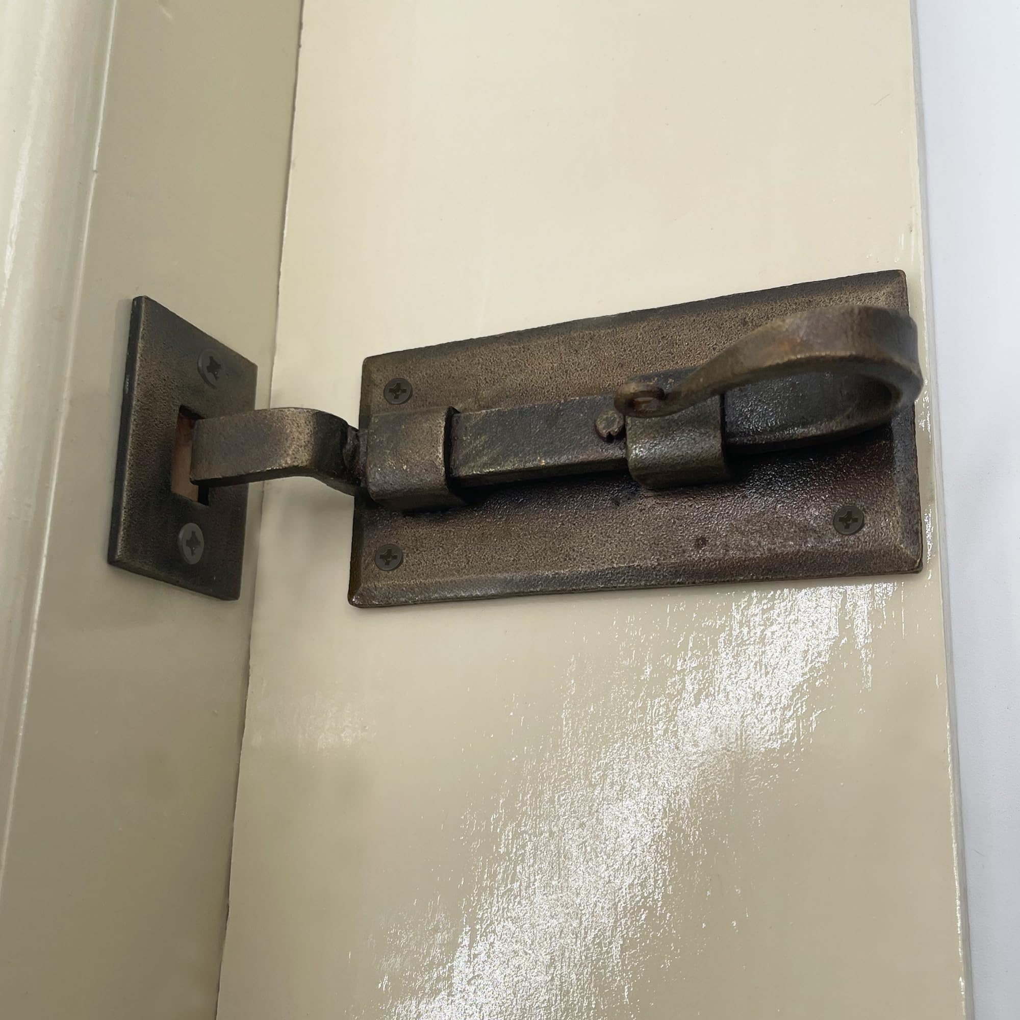 Amazon.com: 5”- Curled Tail-Slide Latch – Heavy Duty Cast Iron ...