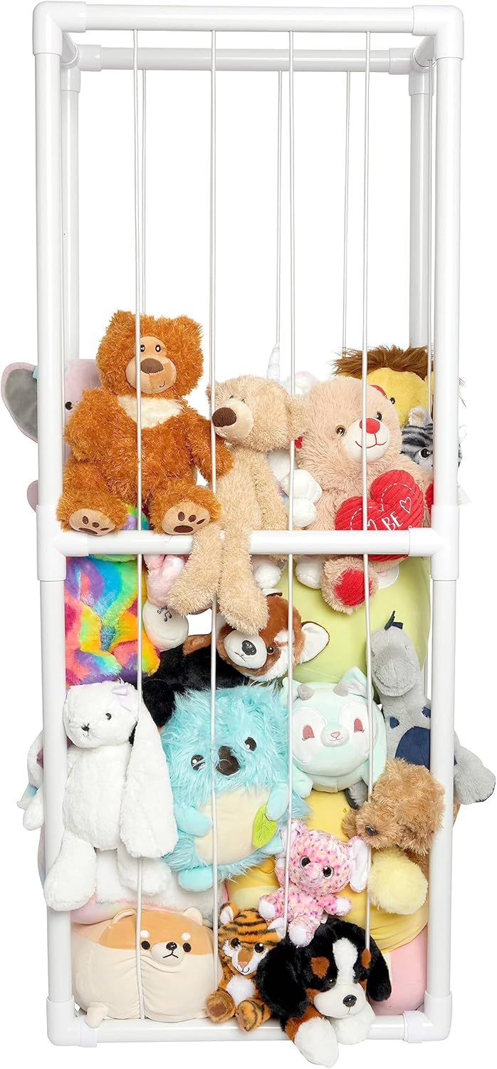 Amazon.com: Lilly's Love Stuffed Animal Plushie Playhouse - Standing ...