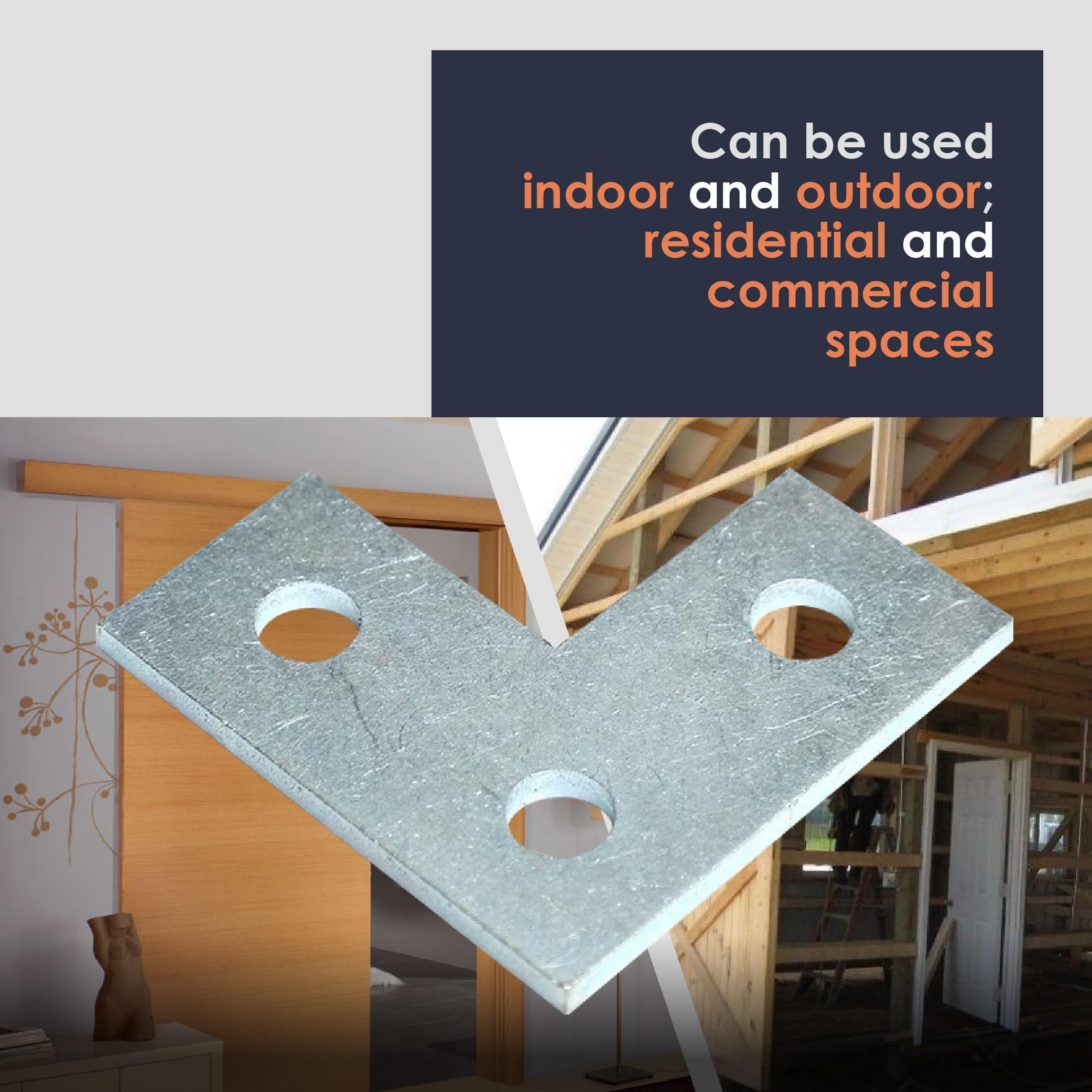 Snapklik.com : Newhouse Electric 3-Hole Strut Channel Bracket Corner ...