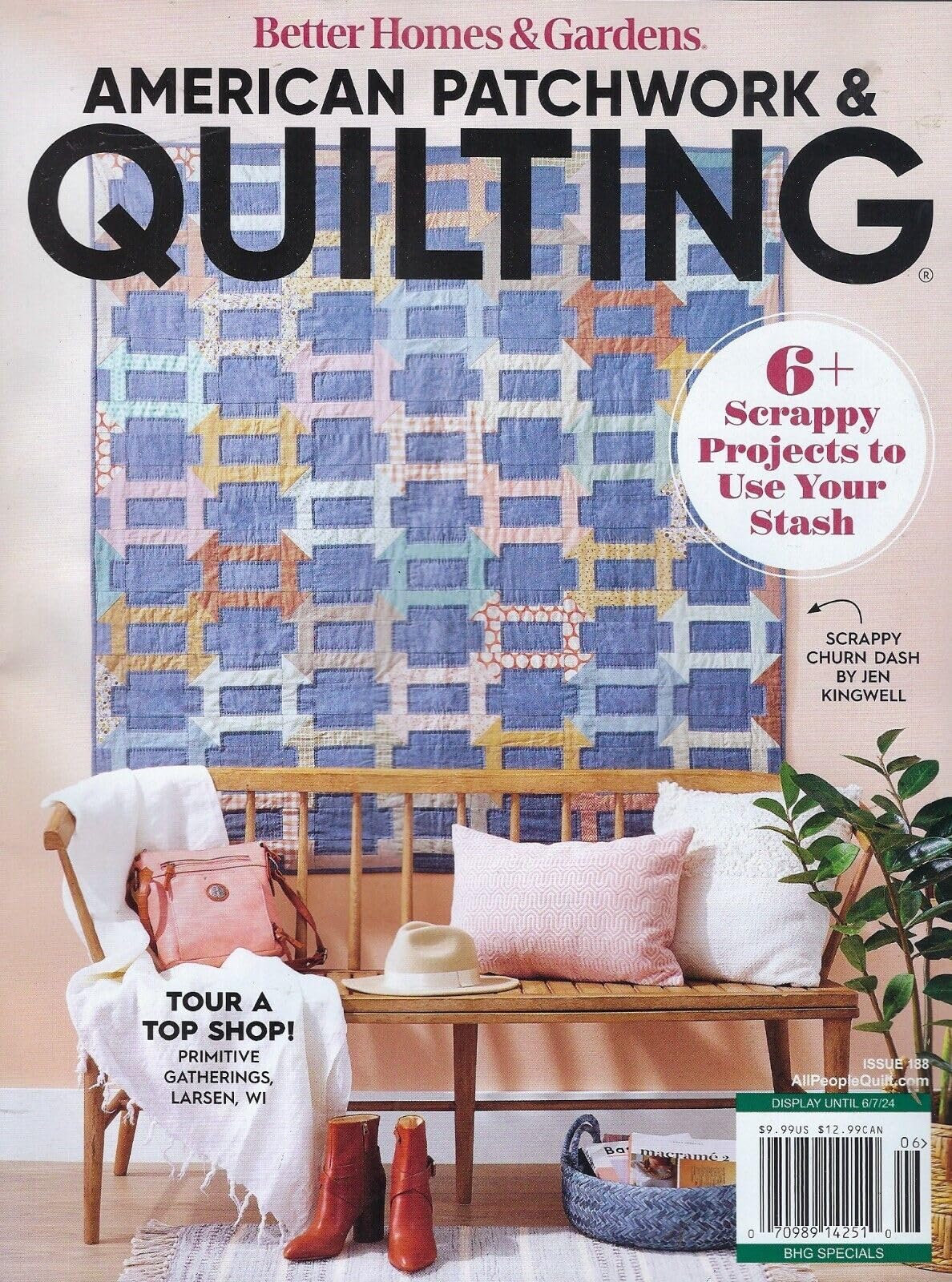 Better Homes & Garden American Patchwork & Quilting Magazine Issue 188 ...