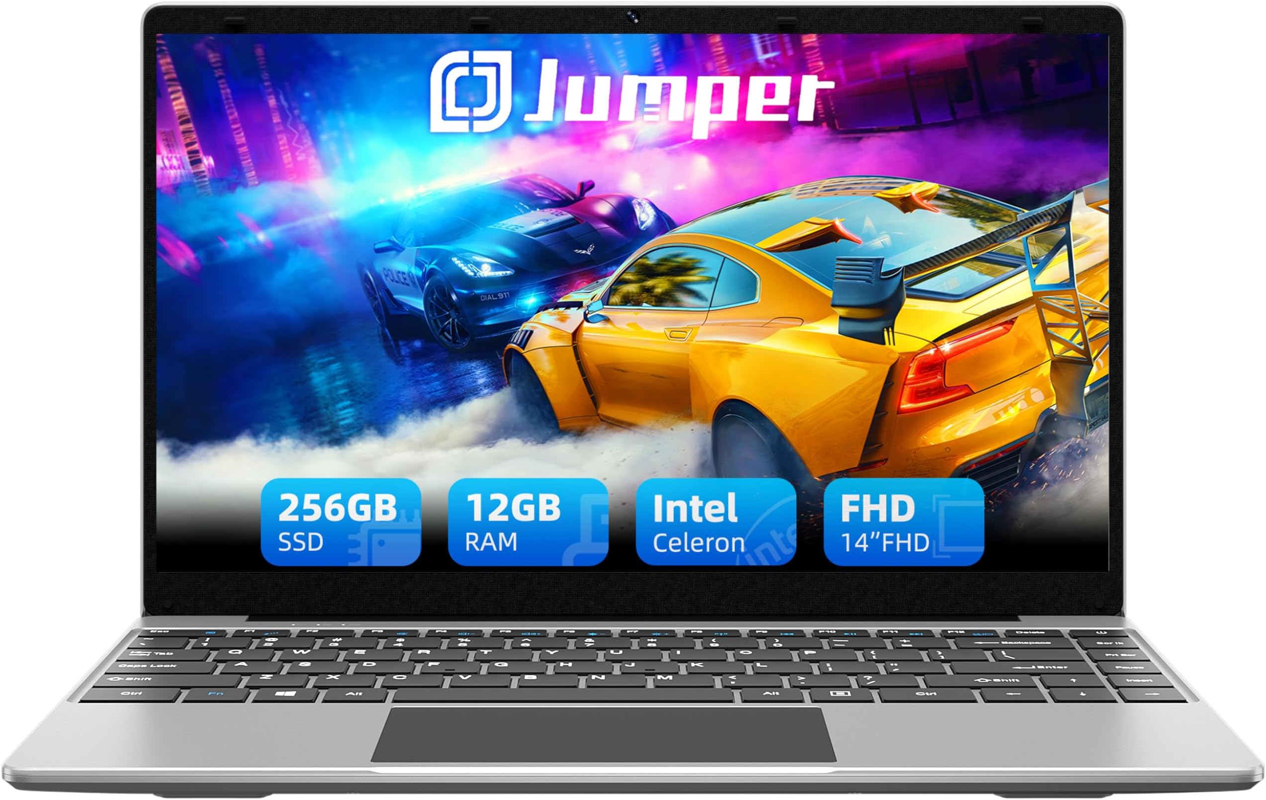 jumper 14 inch laptop, FHD IPS Display, 256GB SSD 12GB LPDDR4 Laptop ...
