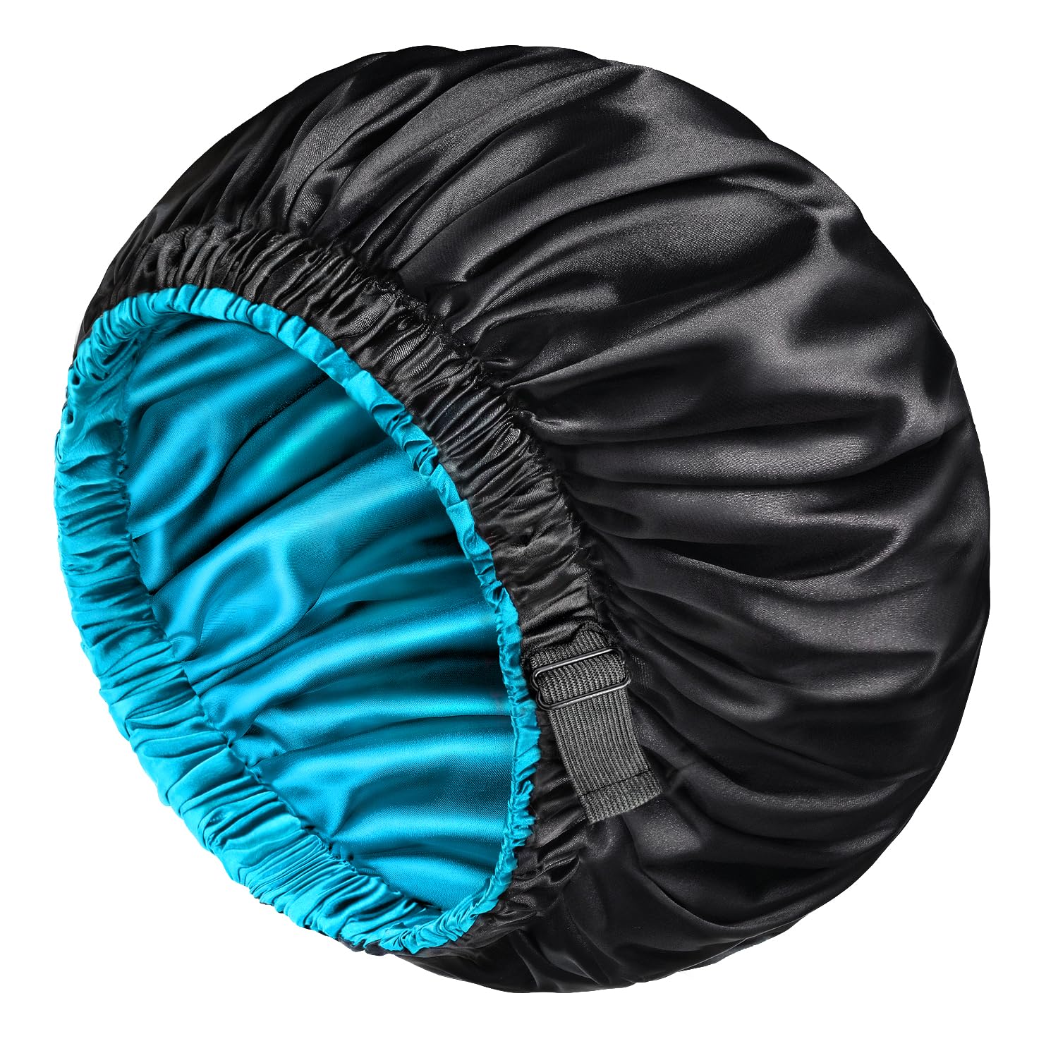 mikimini Satin Bonnet Silky Hair Bonnet for Sleeping, 2 Packs ...