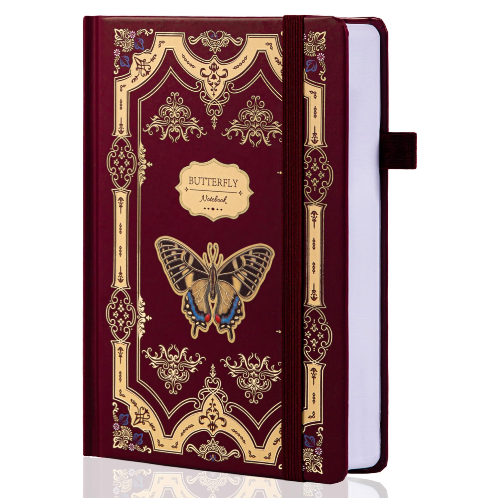 TIEFOSSI Butterfly Journals for Women Men, College Ruled Journals for ...