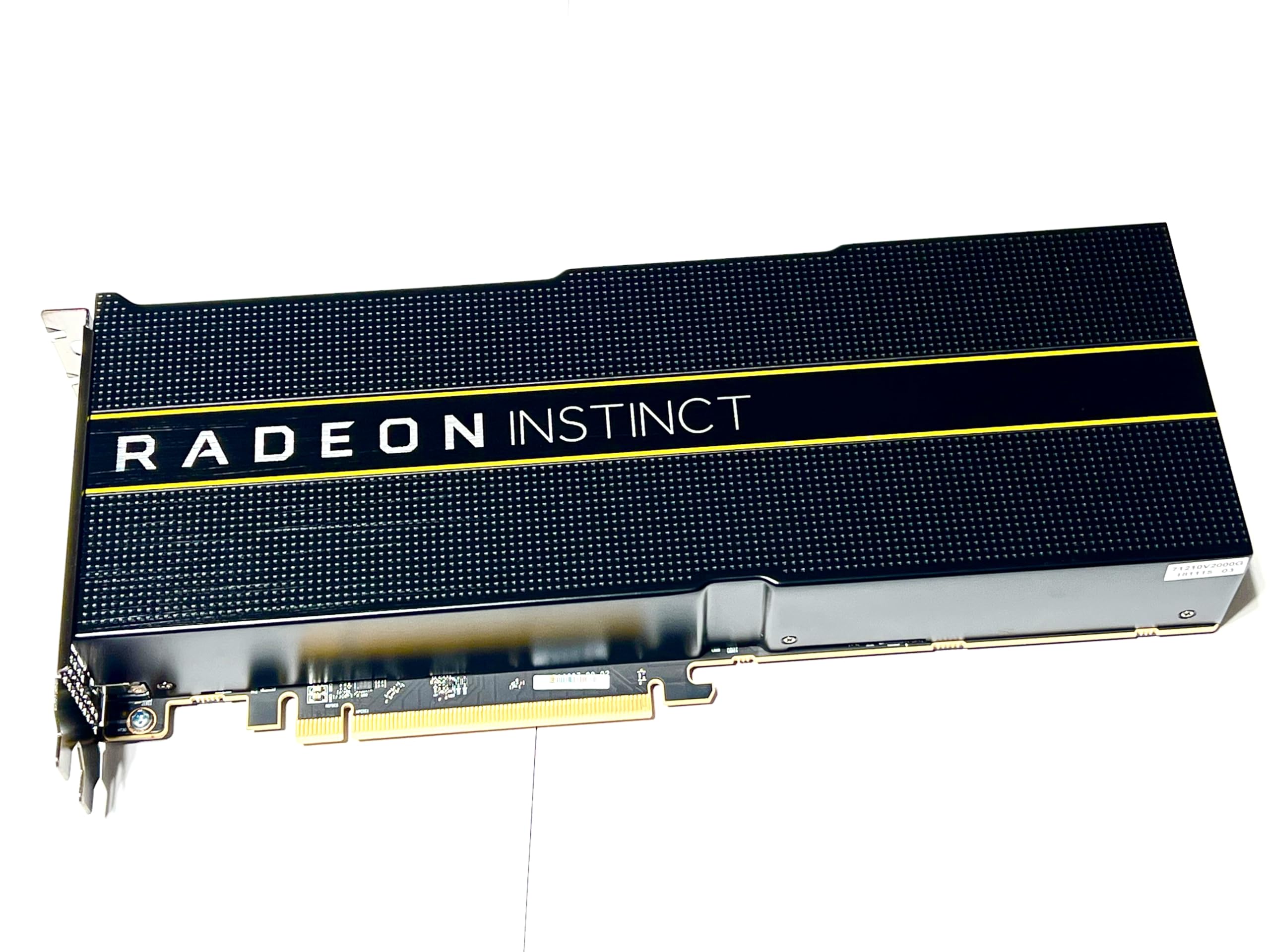 Amazon.com: AMD Radeon Instinct MI60 32GB HBM2 300W AI/HPC/Compute Graphics Accellerator Card ...