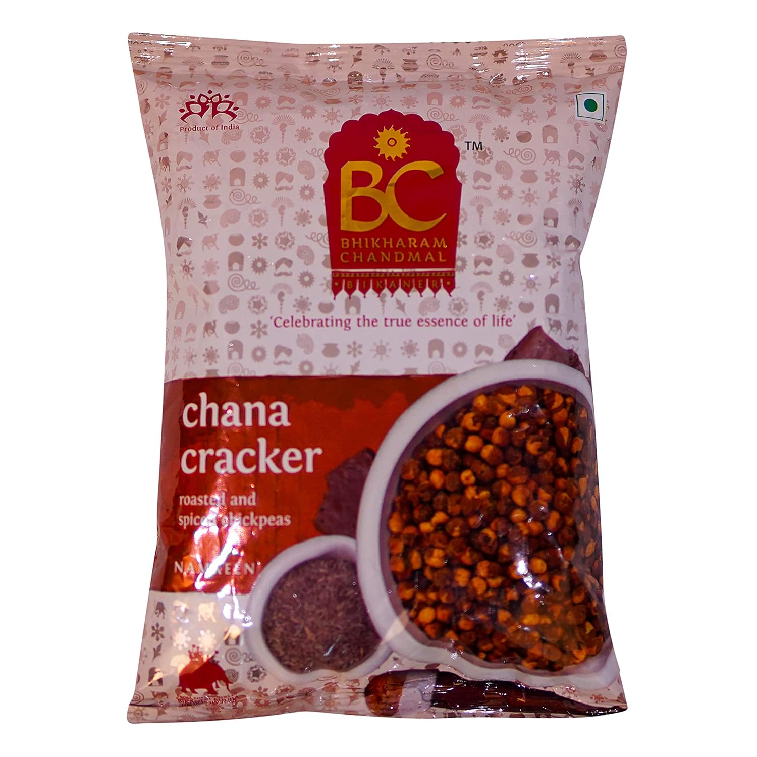 Bhikharam Chandmal - Chana Cracker - Chana Masala Namkeen - Roasted ...
