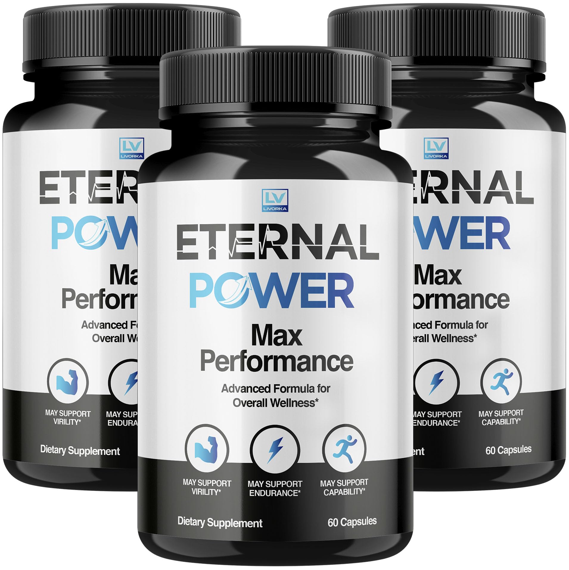 Amazon.com: (3 Pack) Eternal Power Pills, EternalPower All Natural ...