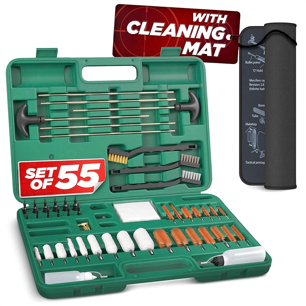 Large Caliber Pistol Cleaning Kit