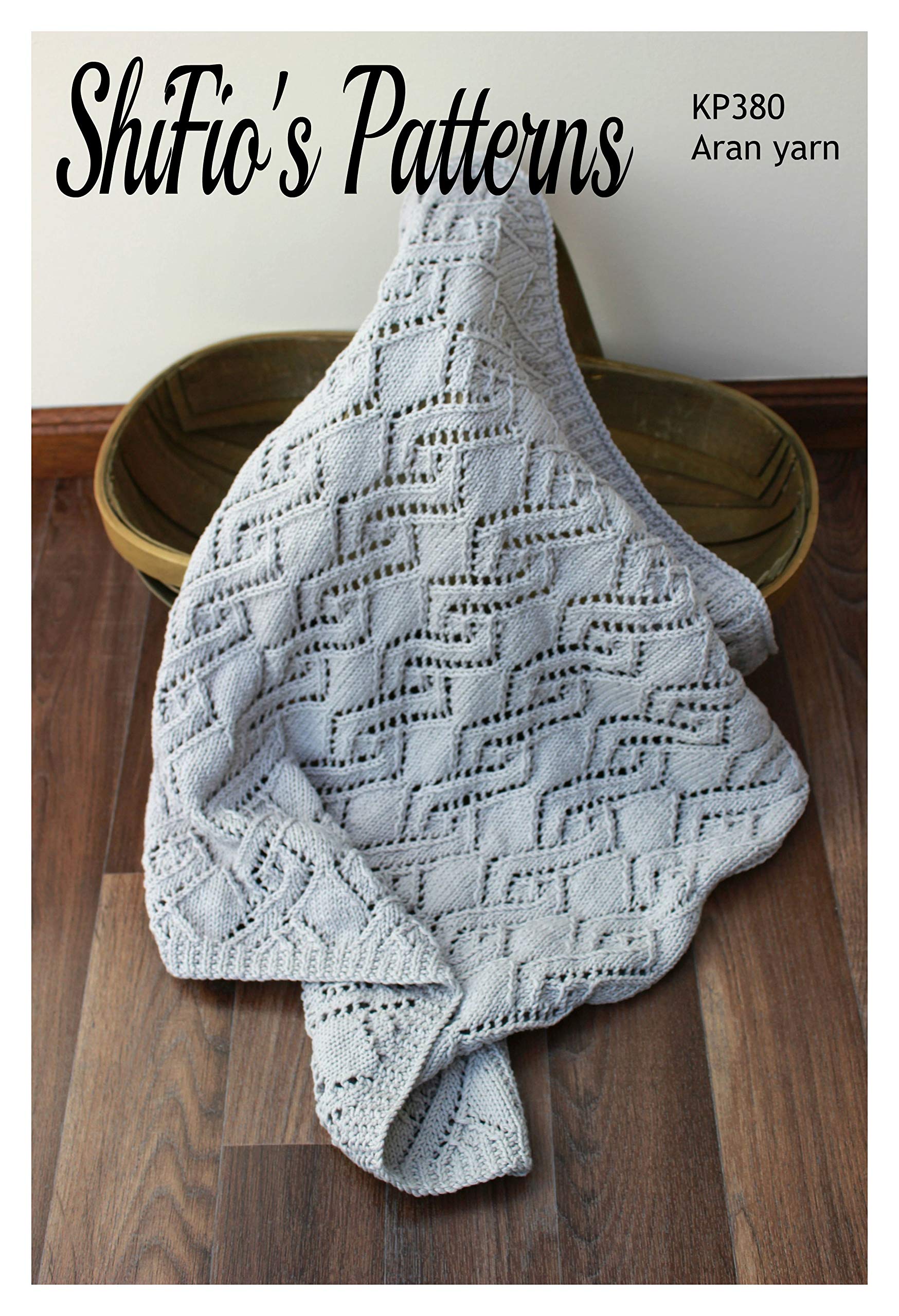 Aran Afghan Knitting Patterns Free Digital Knitting Pattern: November