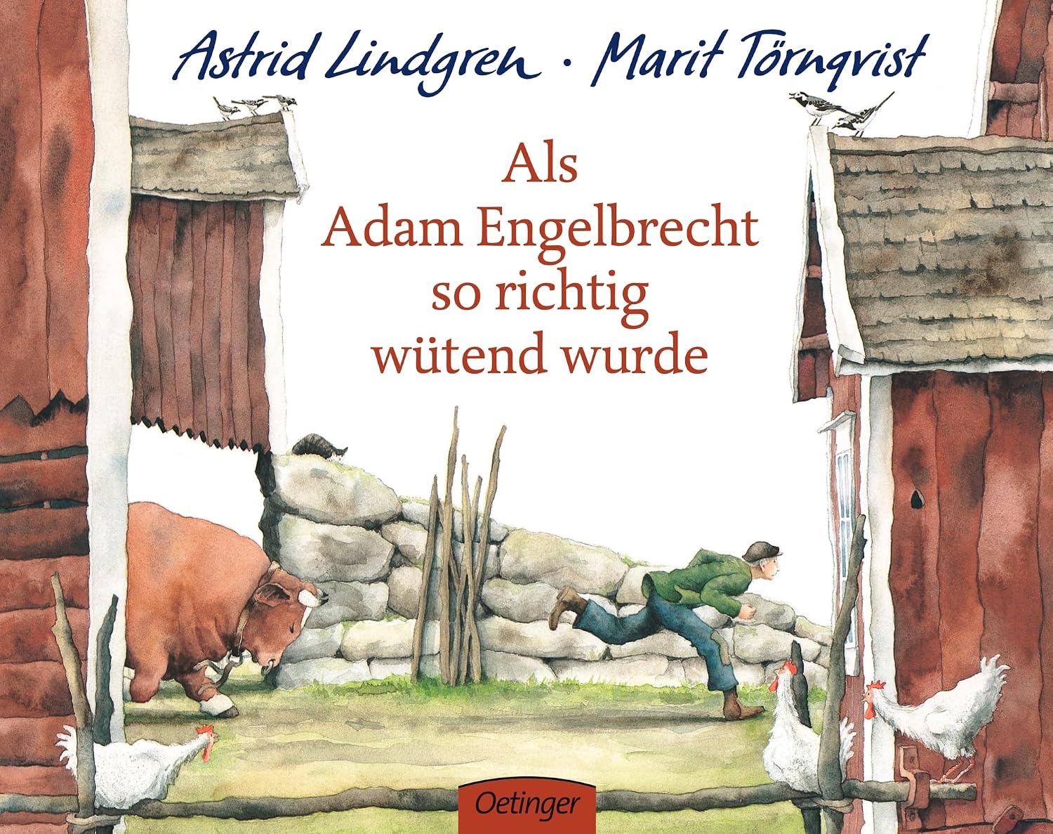 Als Adam Engelbrecht so richtig wütend wurde: Bilderbuch : Lindgren ...