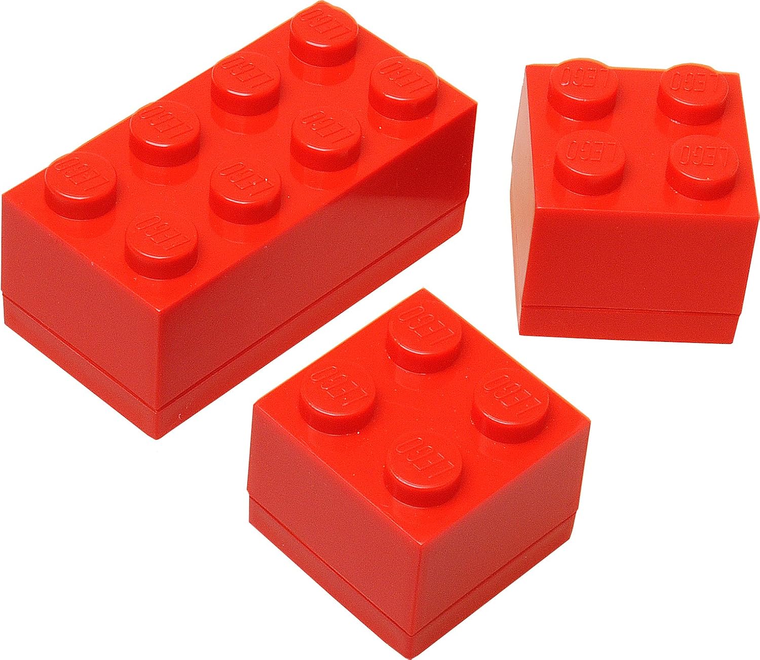 Lego Mini Storage Box Set Red : Amazon.co.uk: Home & Kitchen